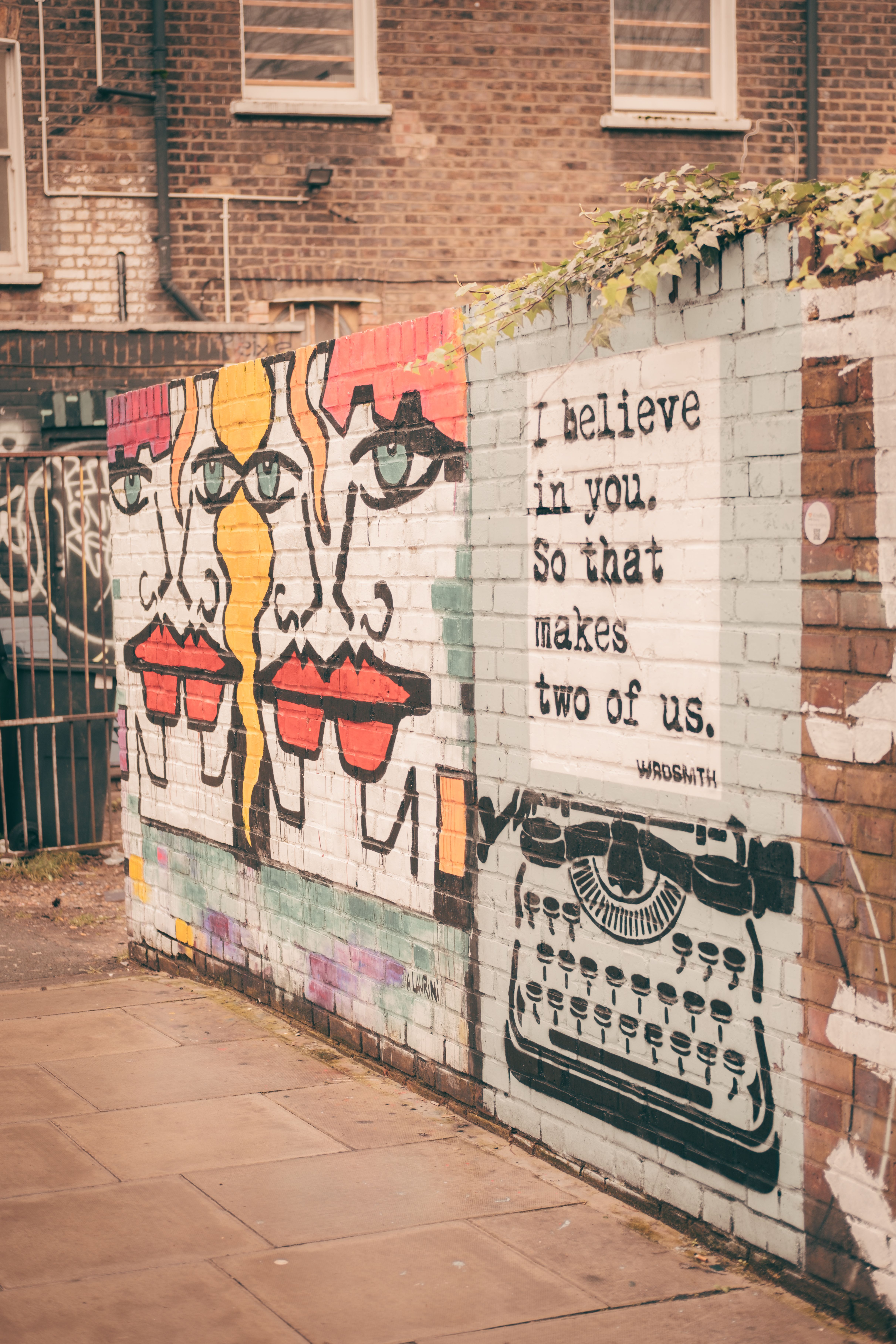 Joker Graffiti Art in London Tunnel · Free Stock Photo
