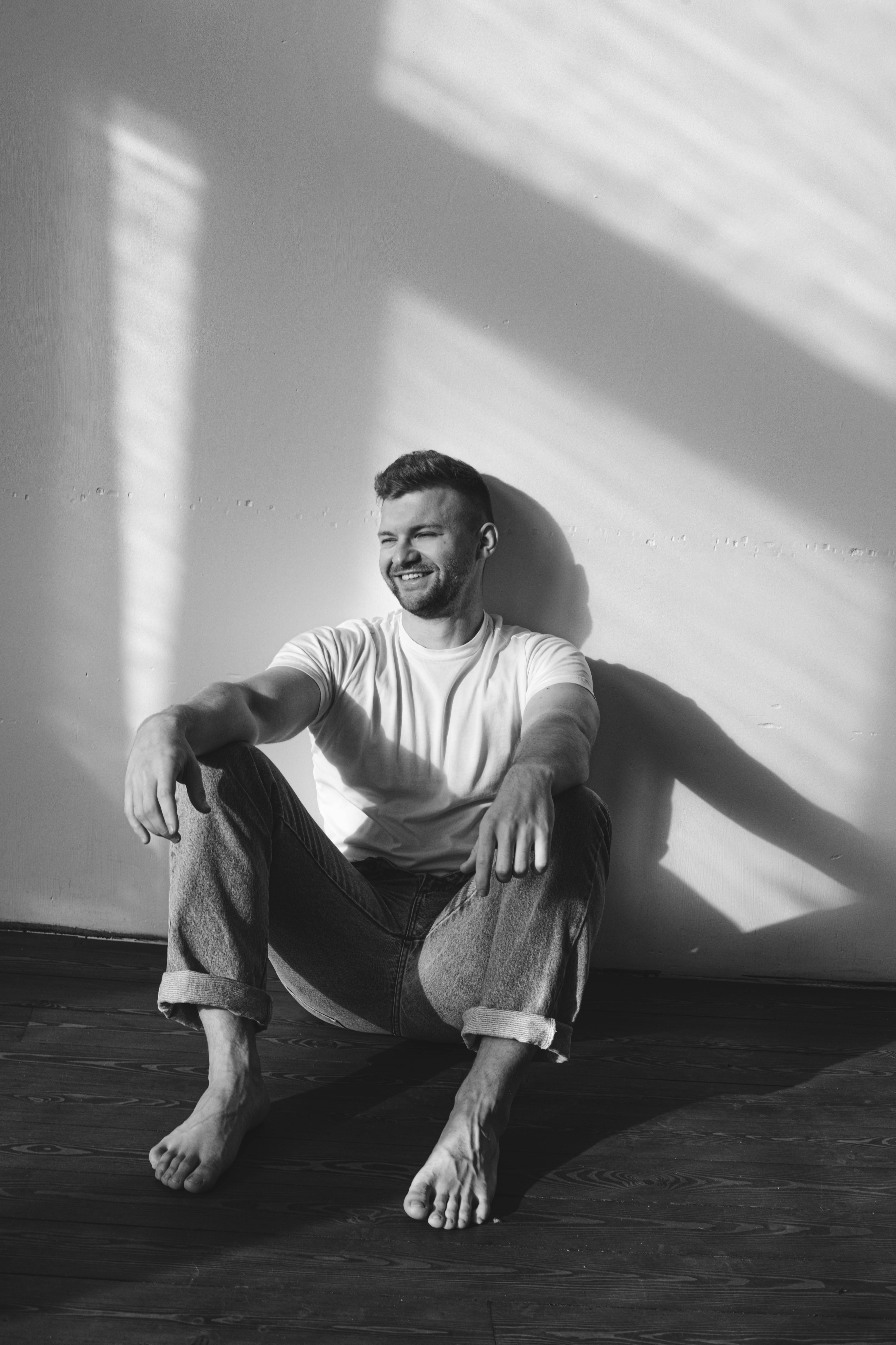 Person In A Happy And Relaxed Mood Photos, Download The BEST Free ...