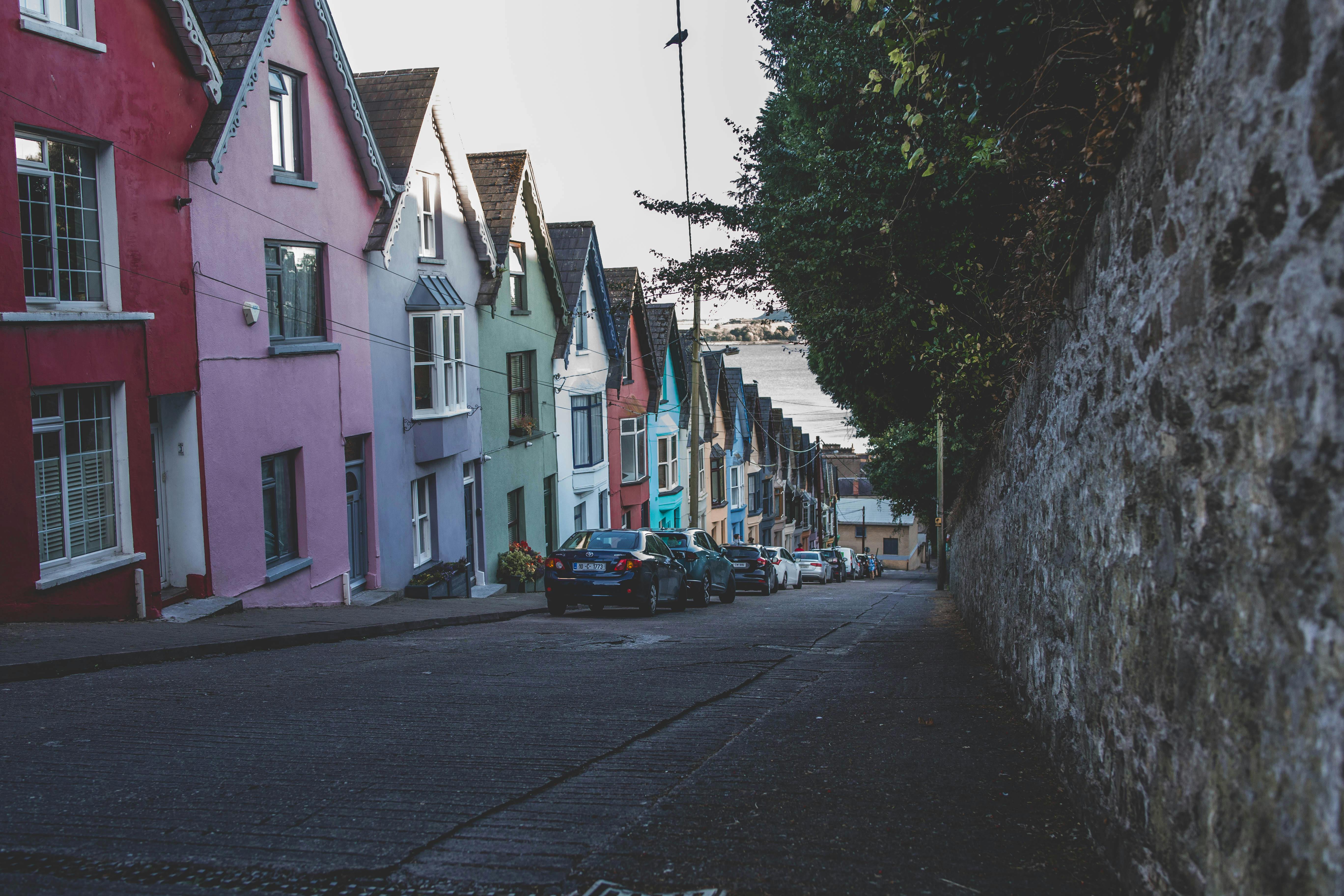 Colorful Row Houses in Cobh, Ireland · Free Stock Photo