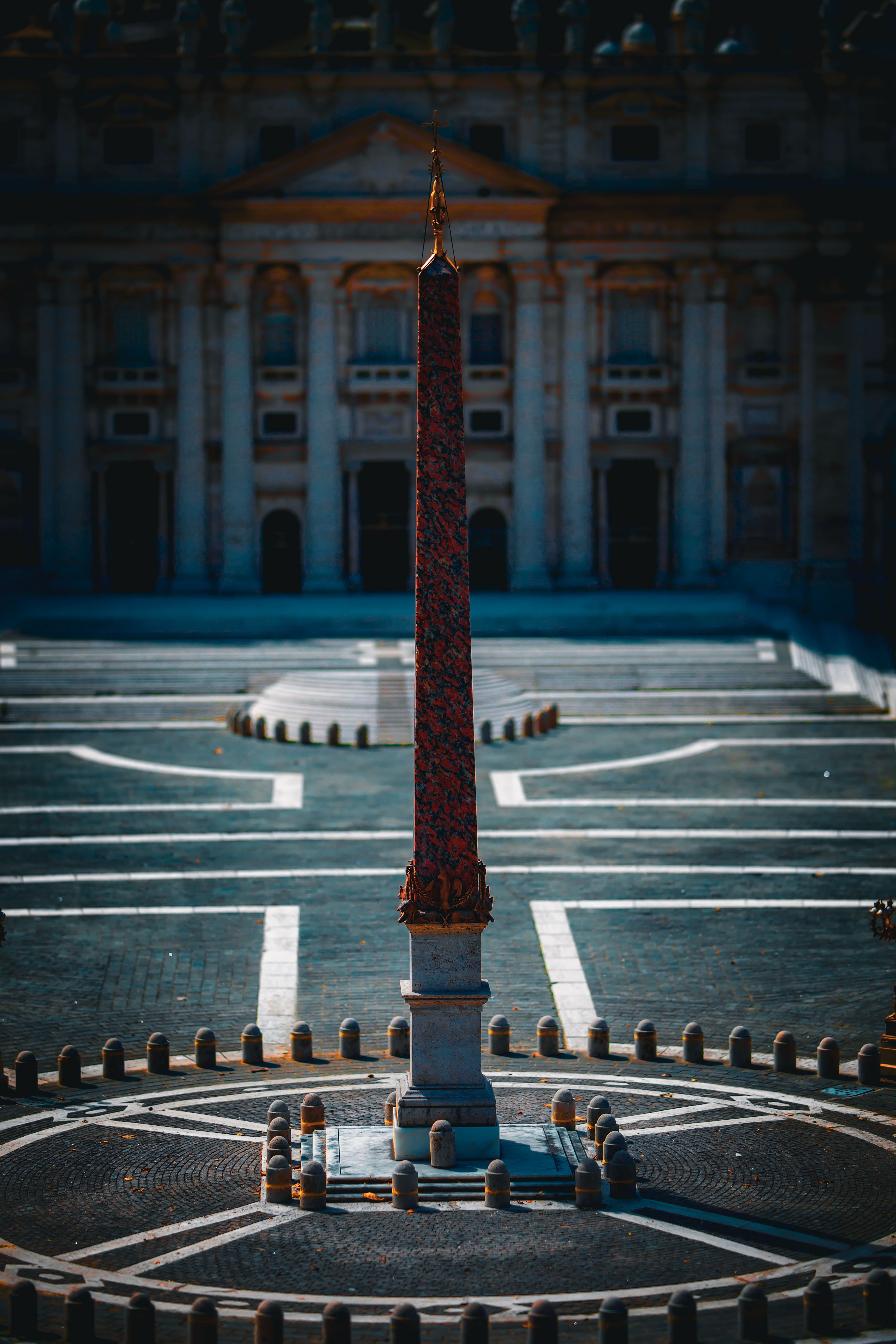 St. Peter's Square Vatican Obelisk Scenic View · Free Stock Photo