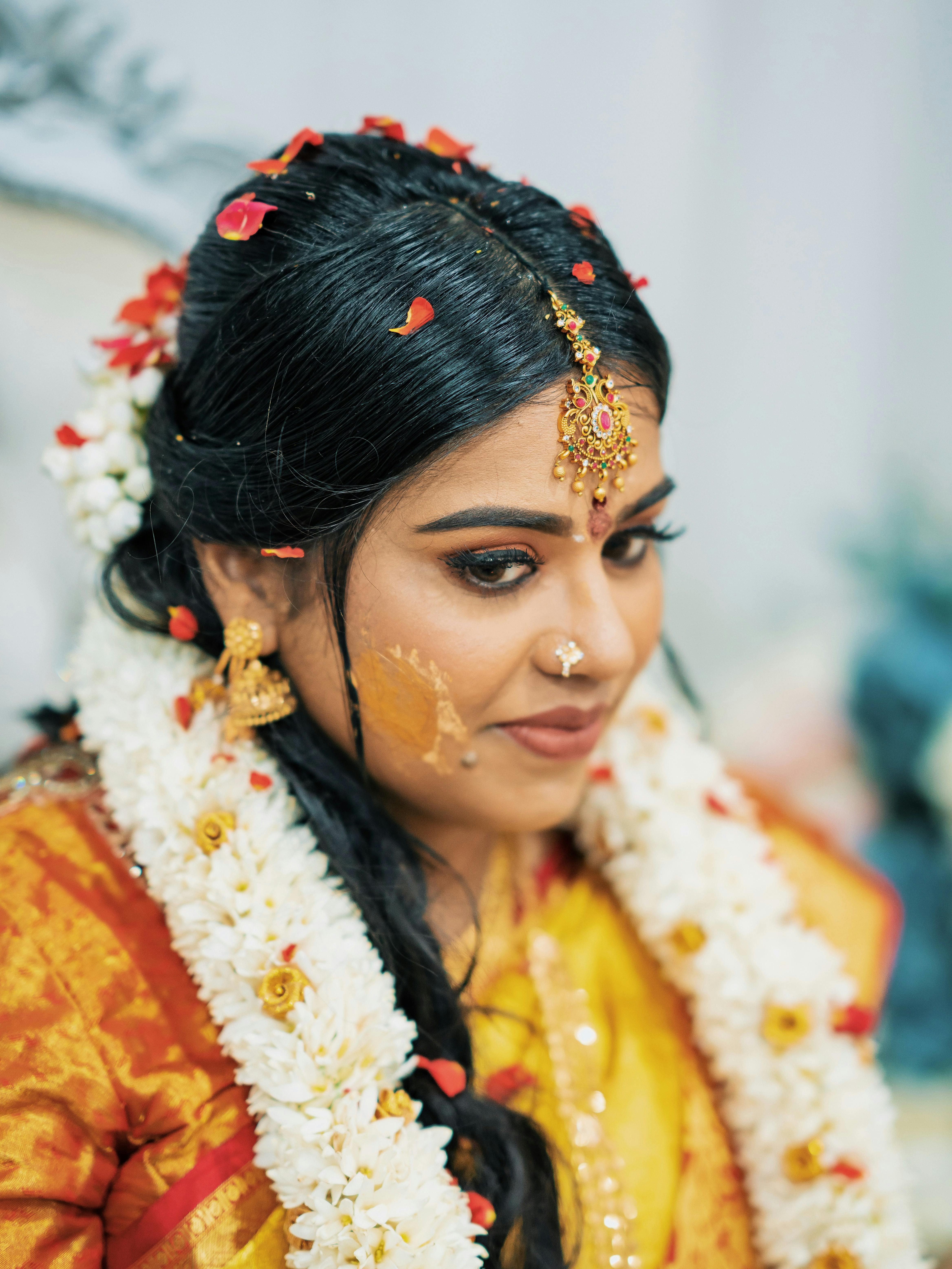 Traditional Indian Haldi Ceremony Close-up · Free Stock Photo