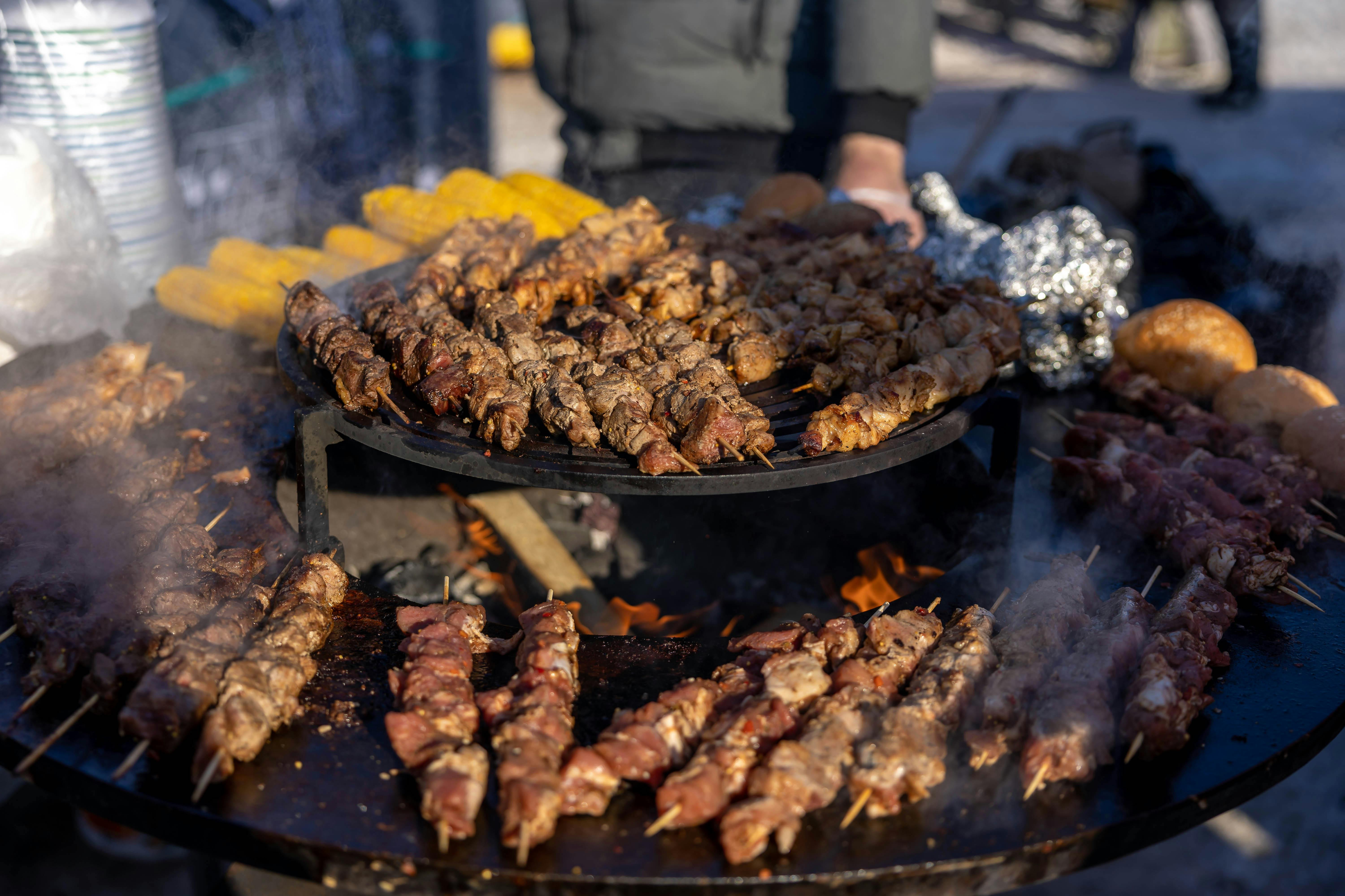 Foto stok gratis tentang acara di luar ruangan, adegan memasak, al ...