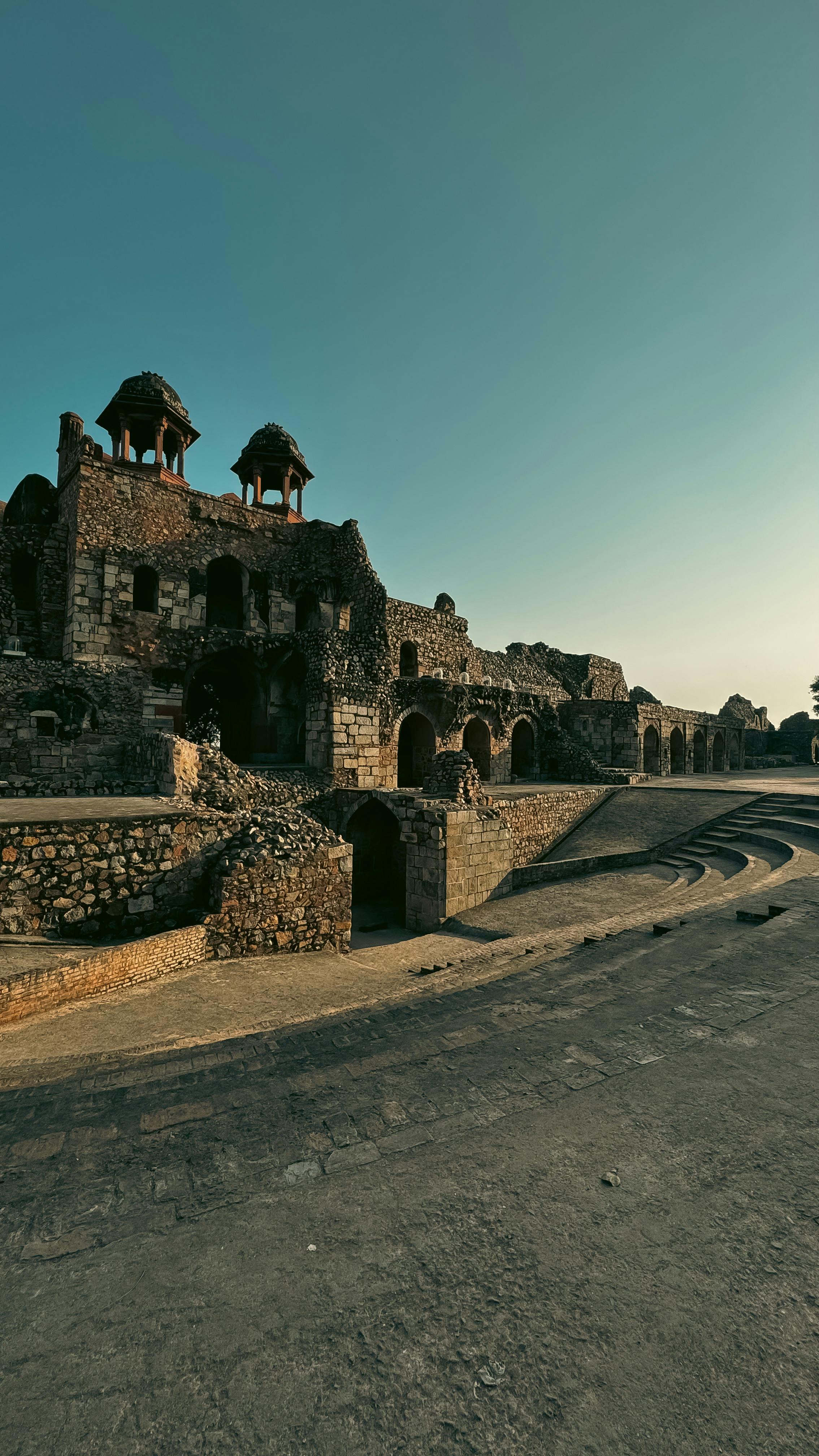Historic Old Fort Ruins at Sunrise · Free Stock Photo
