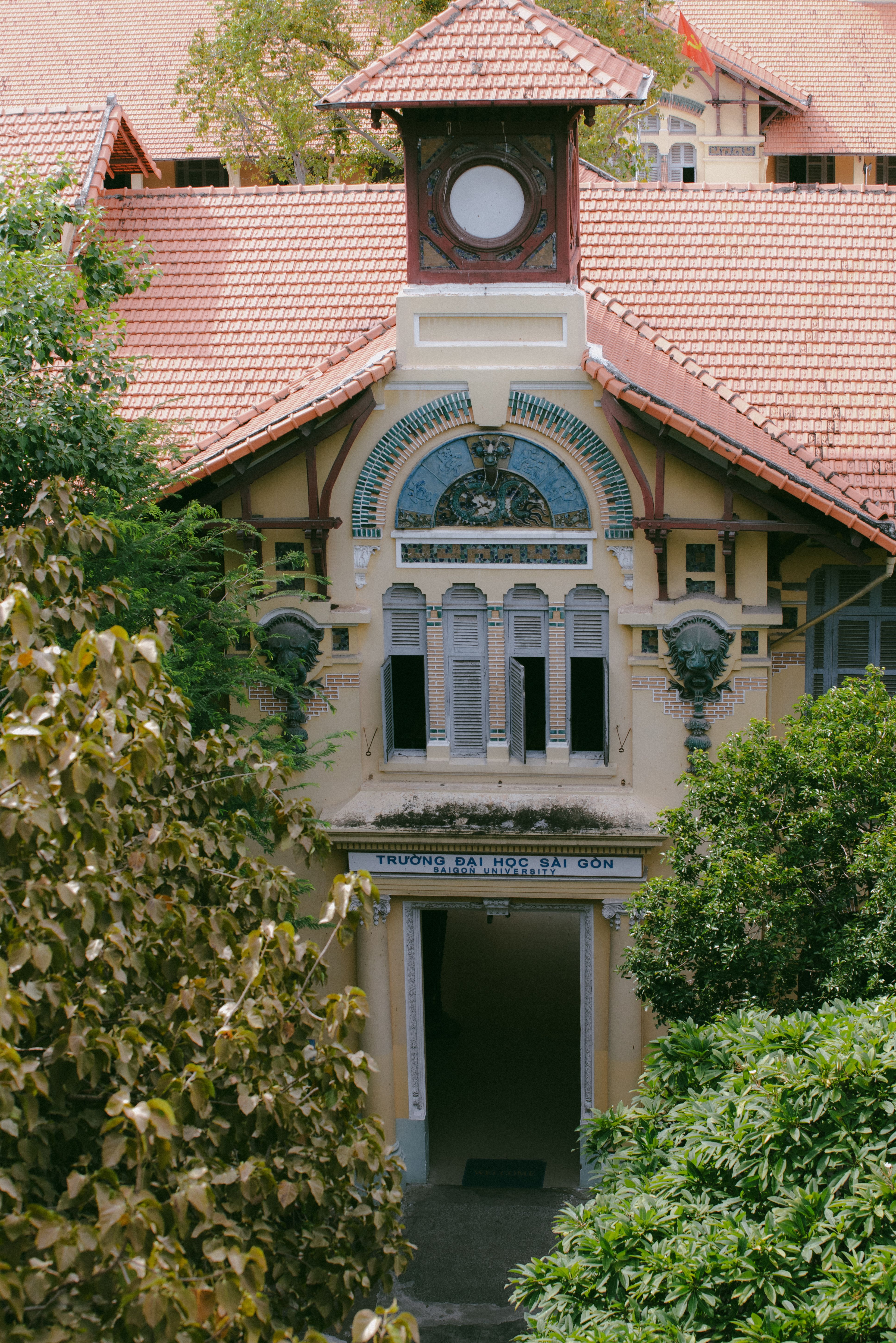 Historic Building of Sai Gon University, Vietnam · Free Stock Photo