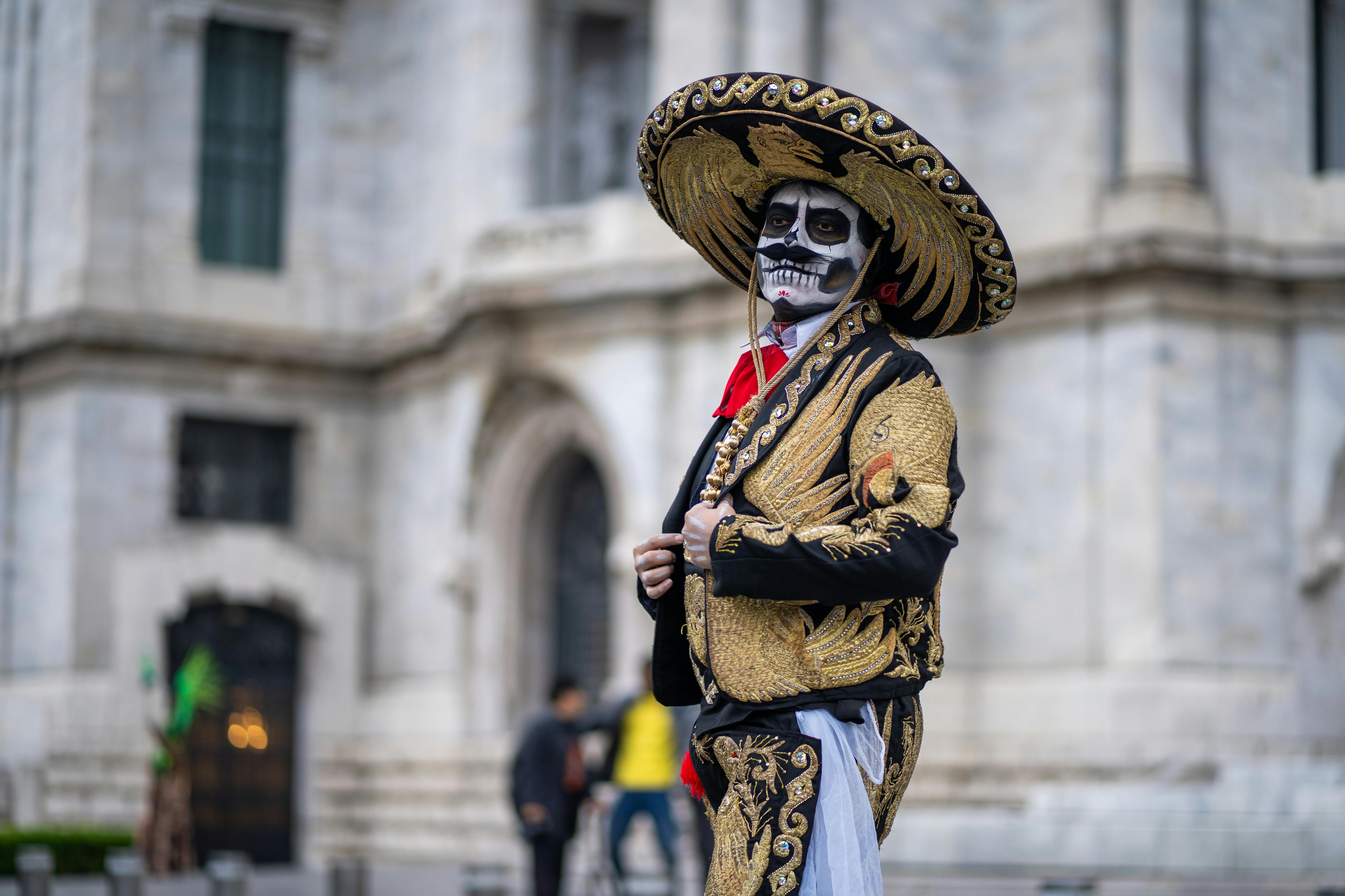 Día de Muertos Catrin in Mexico City · Free Stock Photo