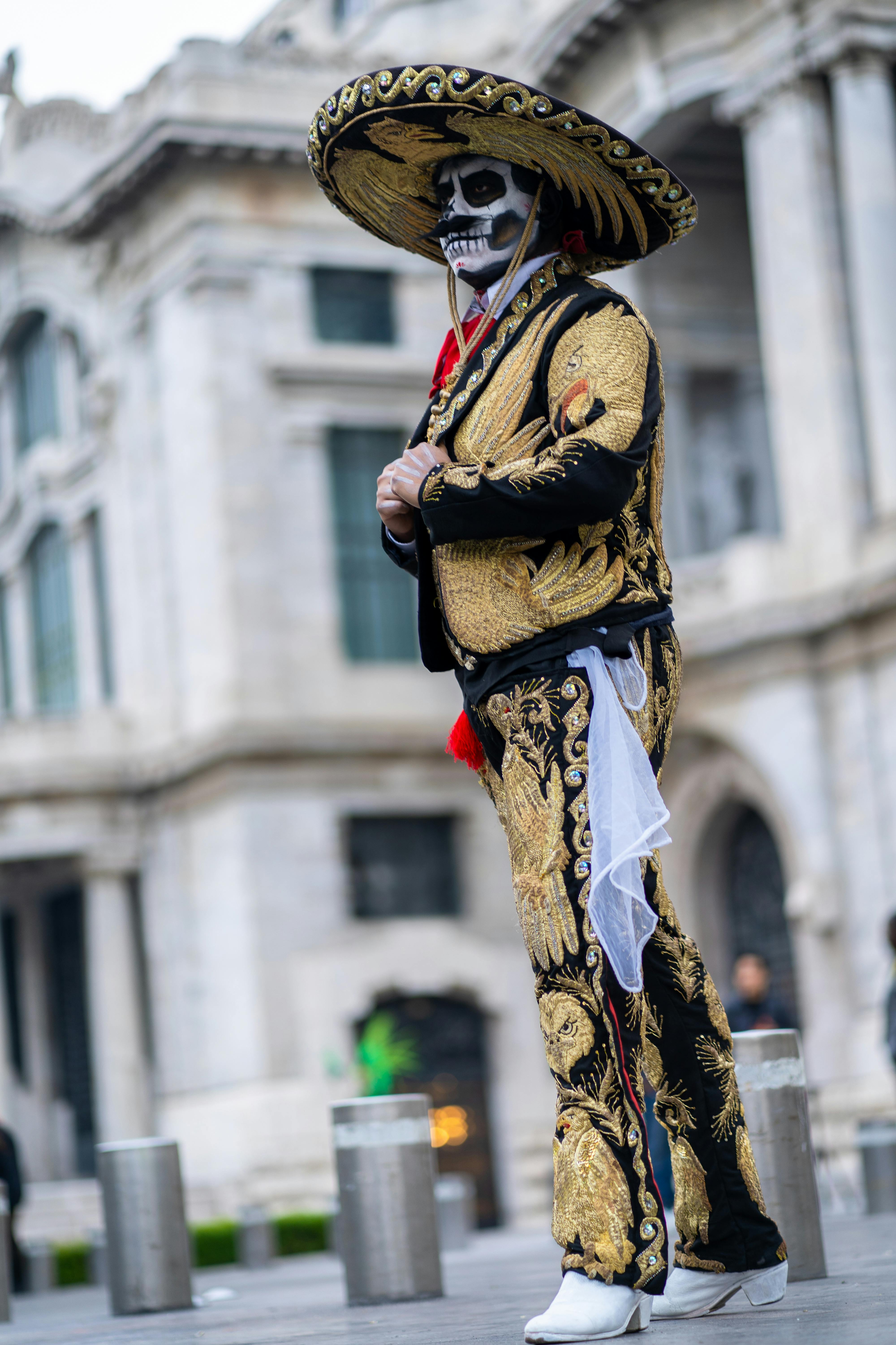 Day of the Dead Catrin in Mexico City · Free Stock Photo