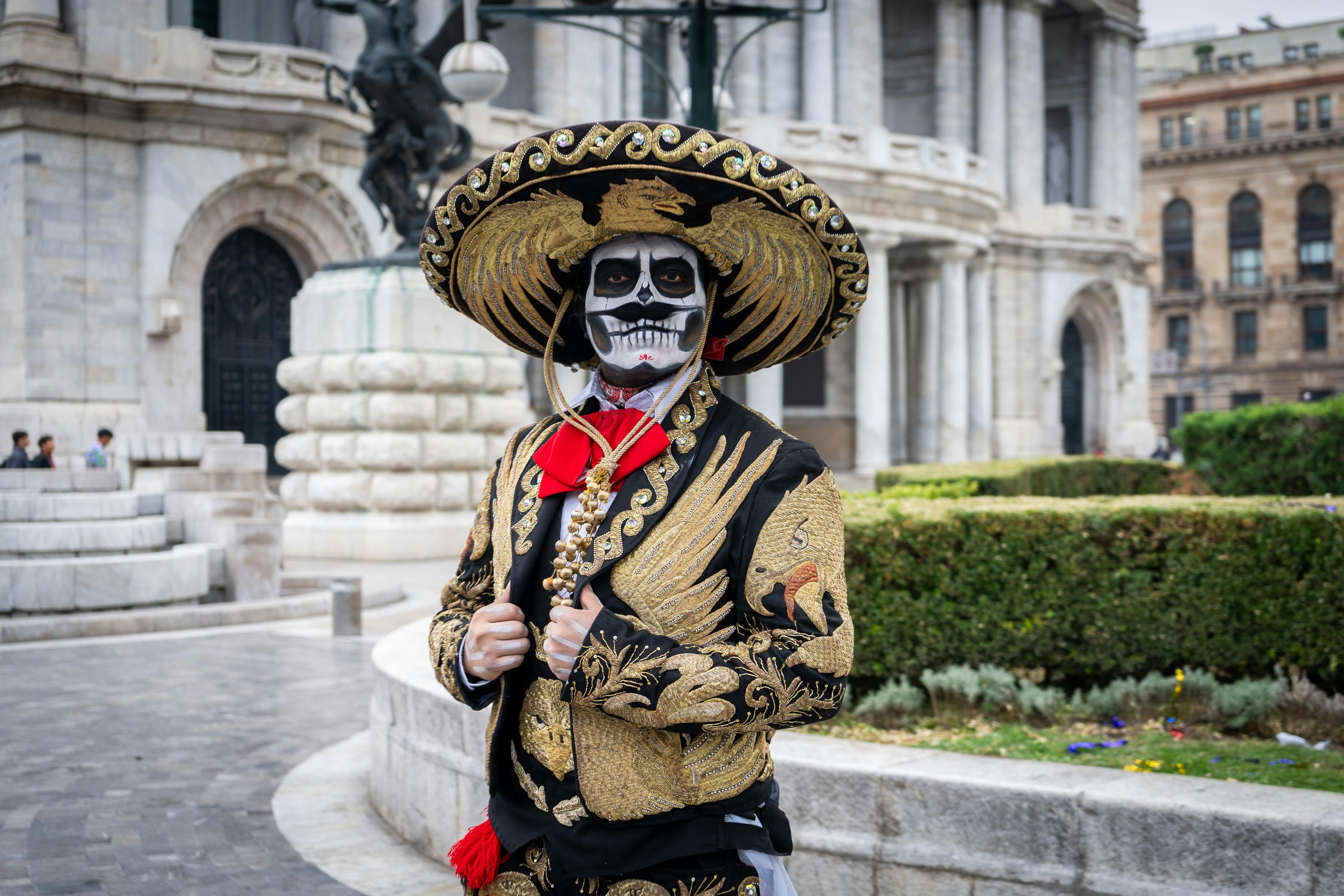 Day of the Dead Catrin in Mexico City · Free Stock Photo