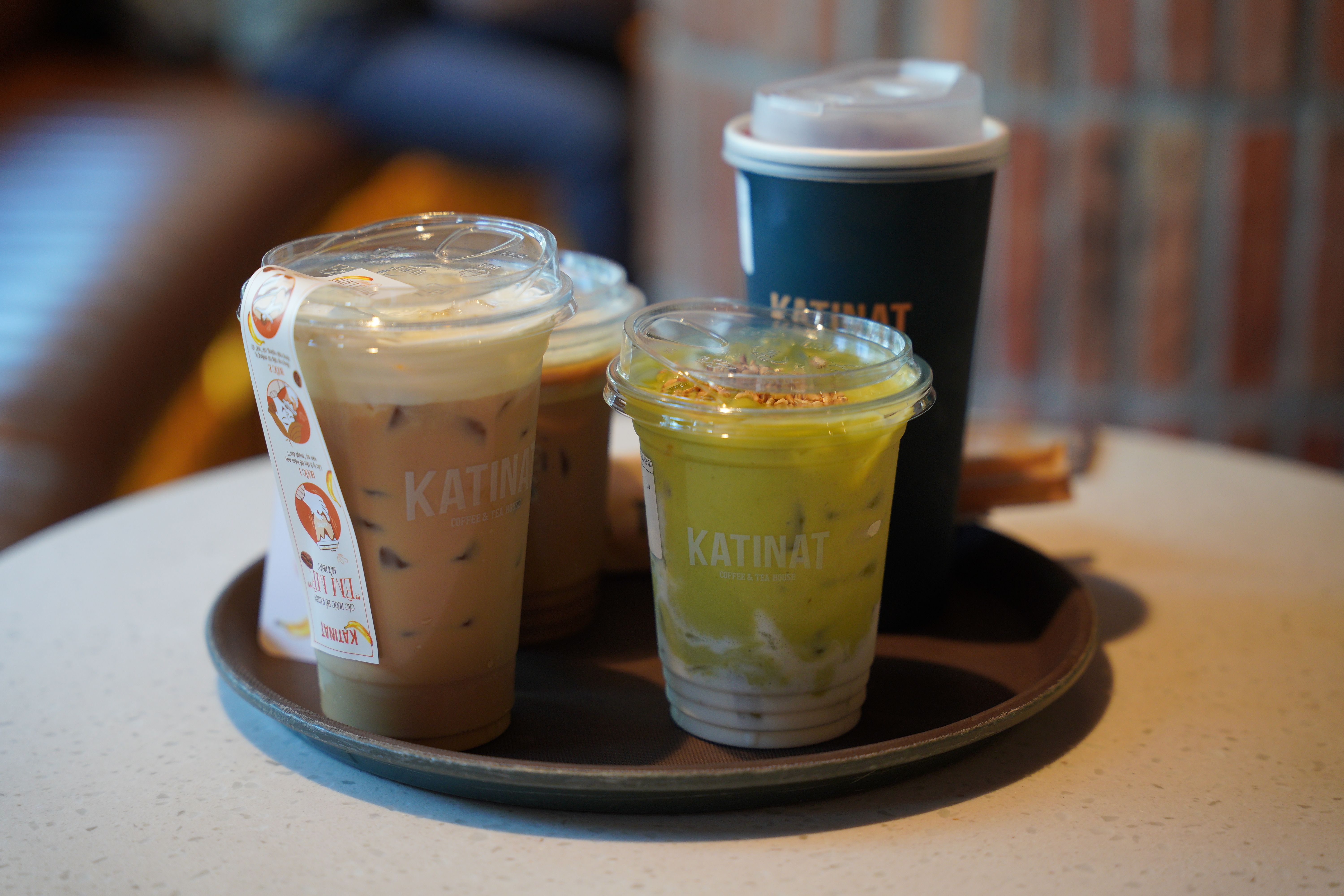 Assorted Iced Drinks on Cafe Table · Free Stock Photo
