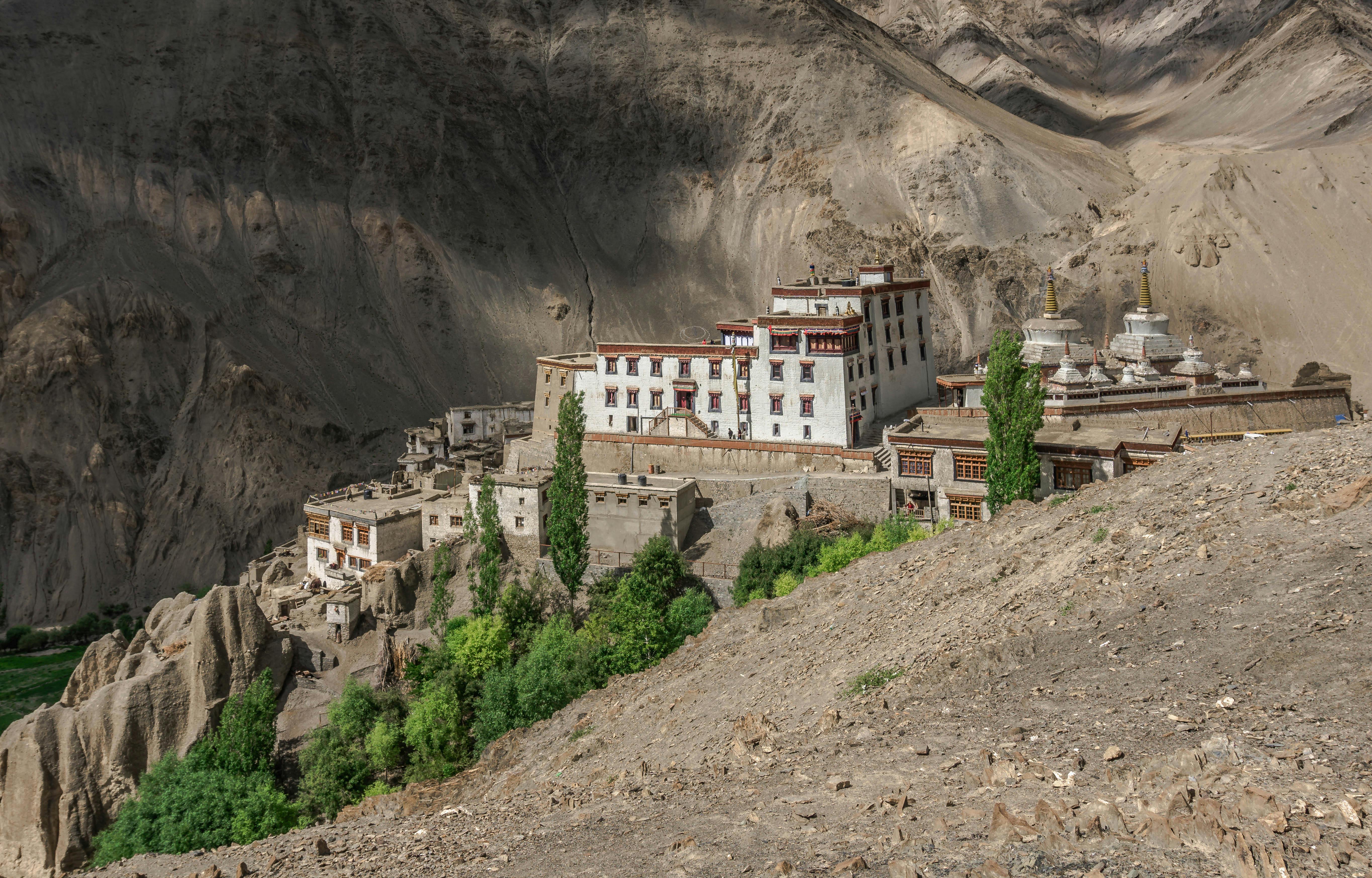 Biara Buddha Tibet Lamayuru, Lamayuru Gompa, Ladakh, Kabupaten Kargil ...