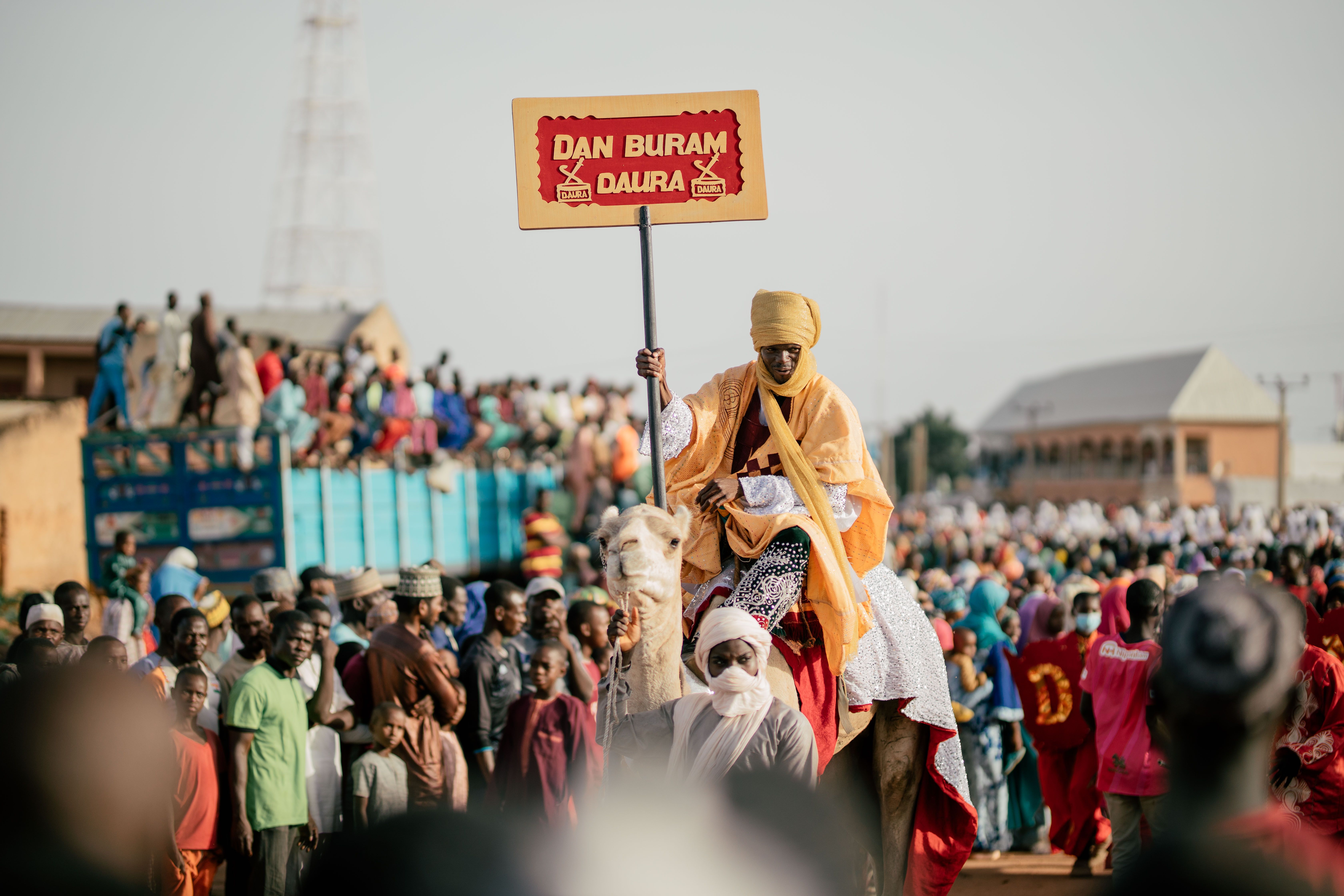 Vibrant Cultural Festival in Nigerian Town · Free Stock Photo