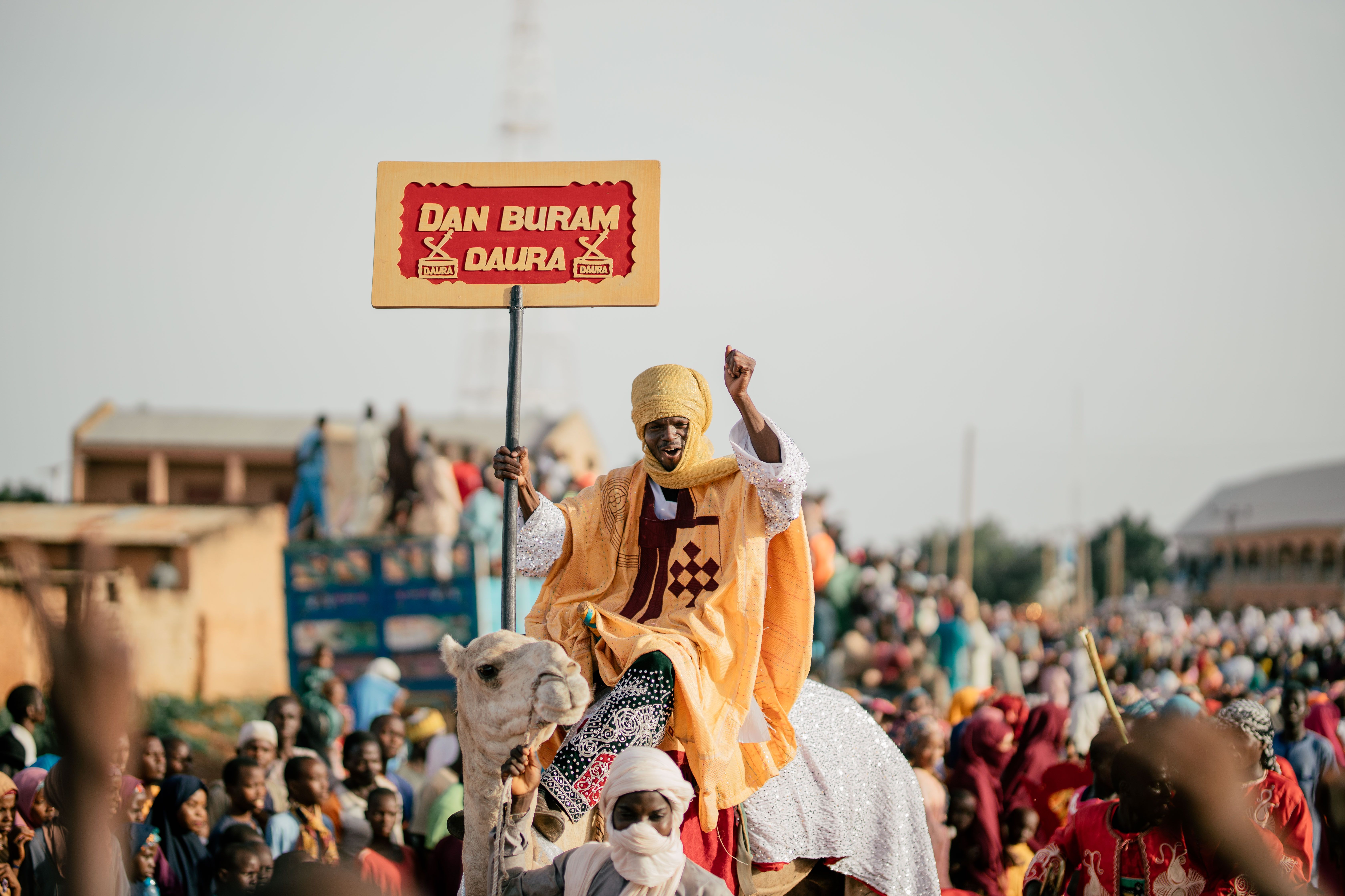 Vibrant Cultural Festival in Nigerian Town · Free Stock Photo