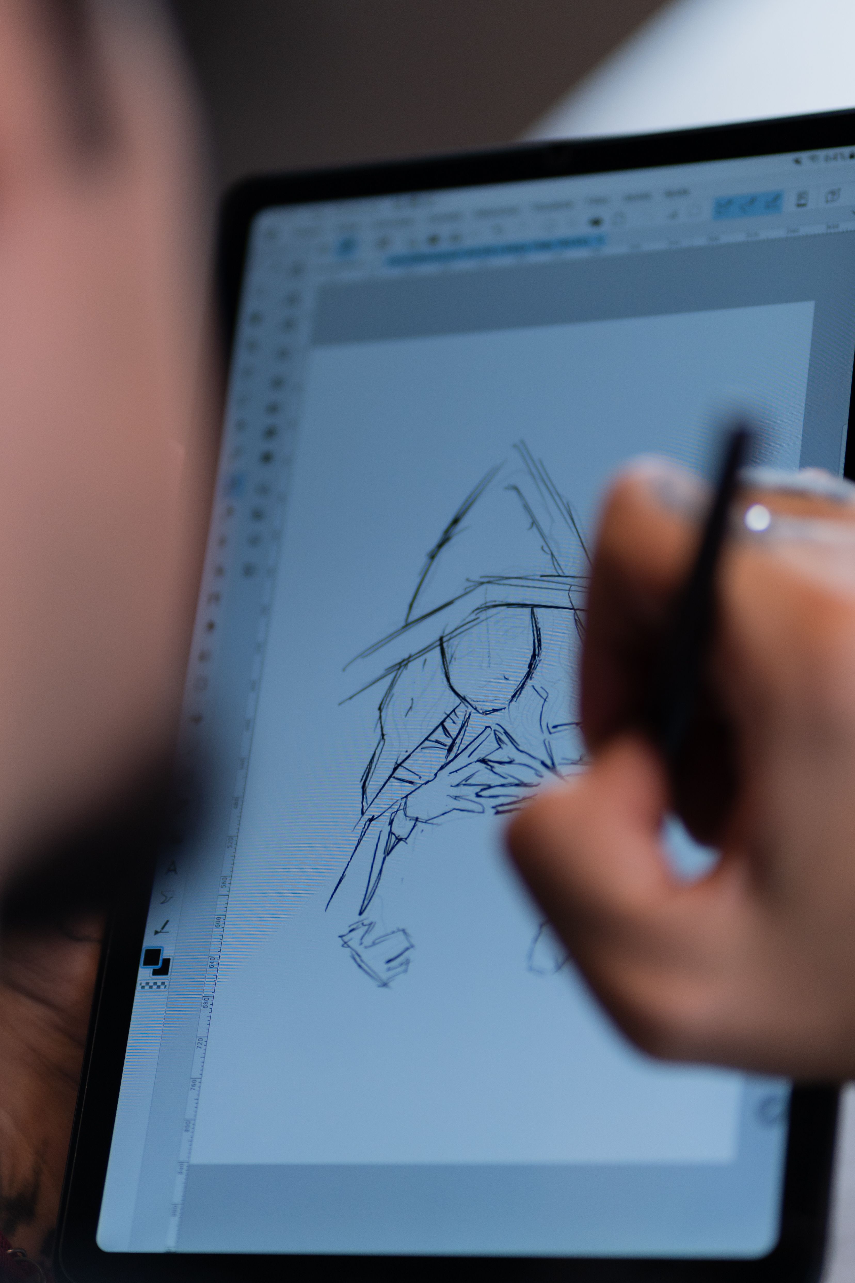 Drawing A Sketch On Procreate Shorts Photos Download The Best Free