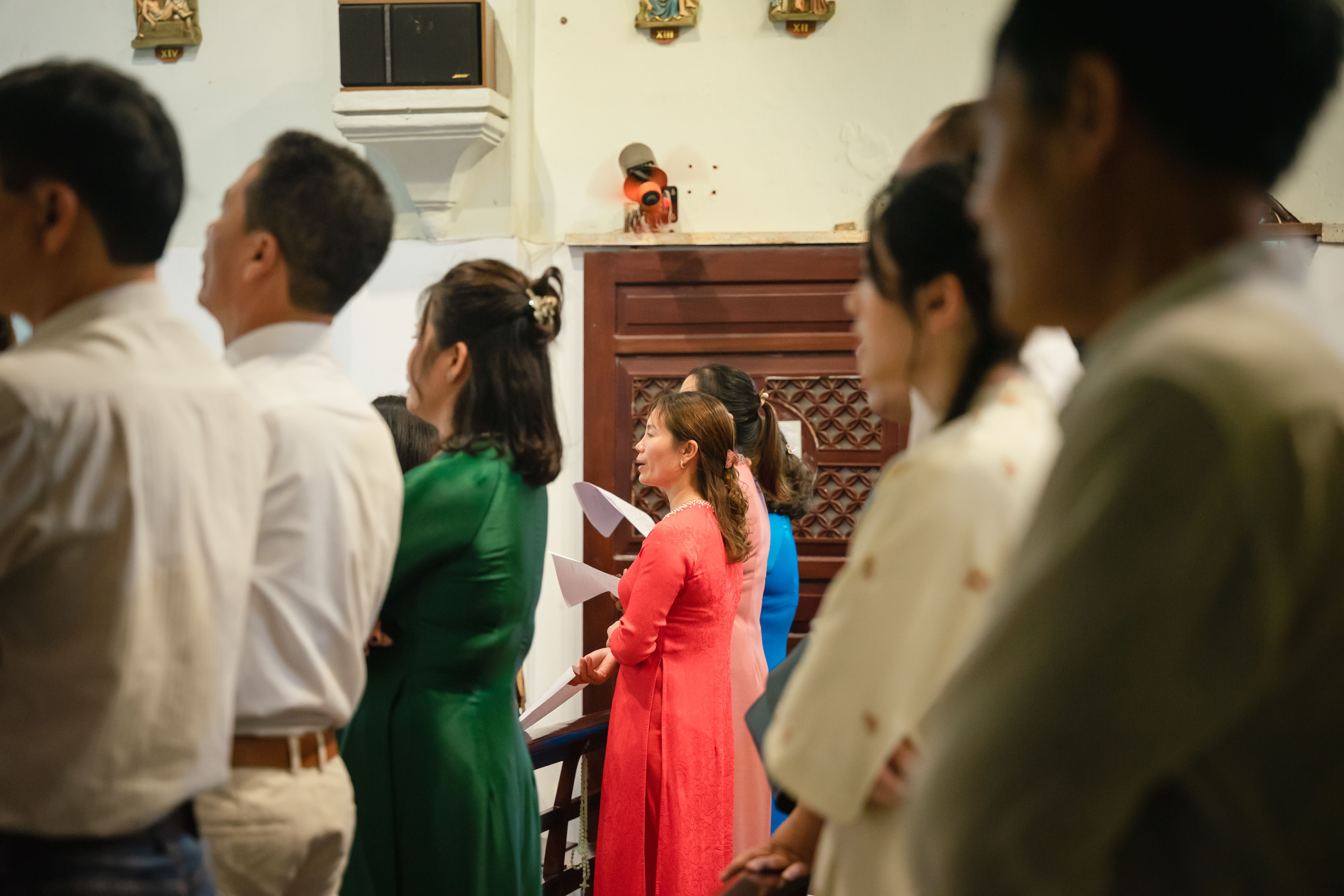 People Attending Indoor Church Ceremony · Free Stock Photo