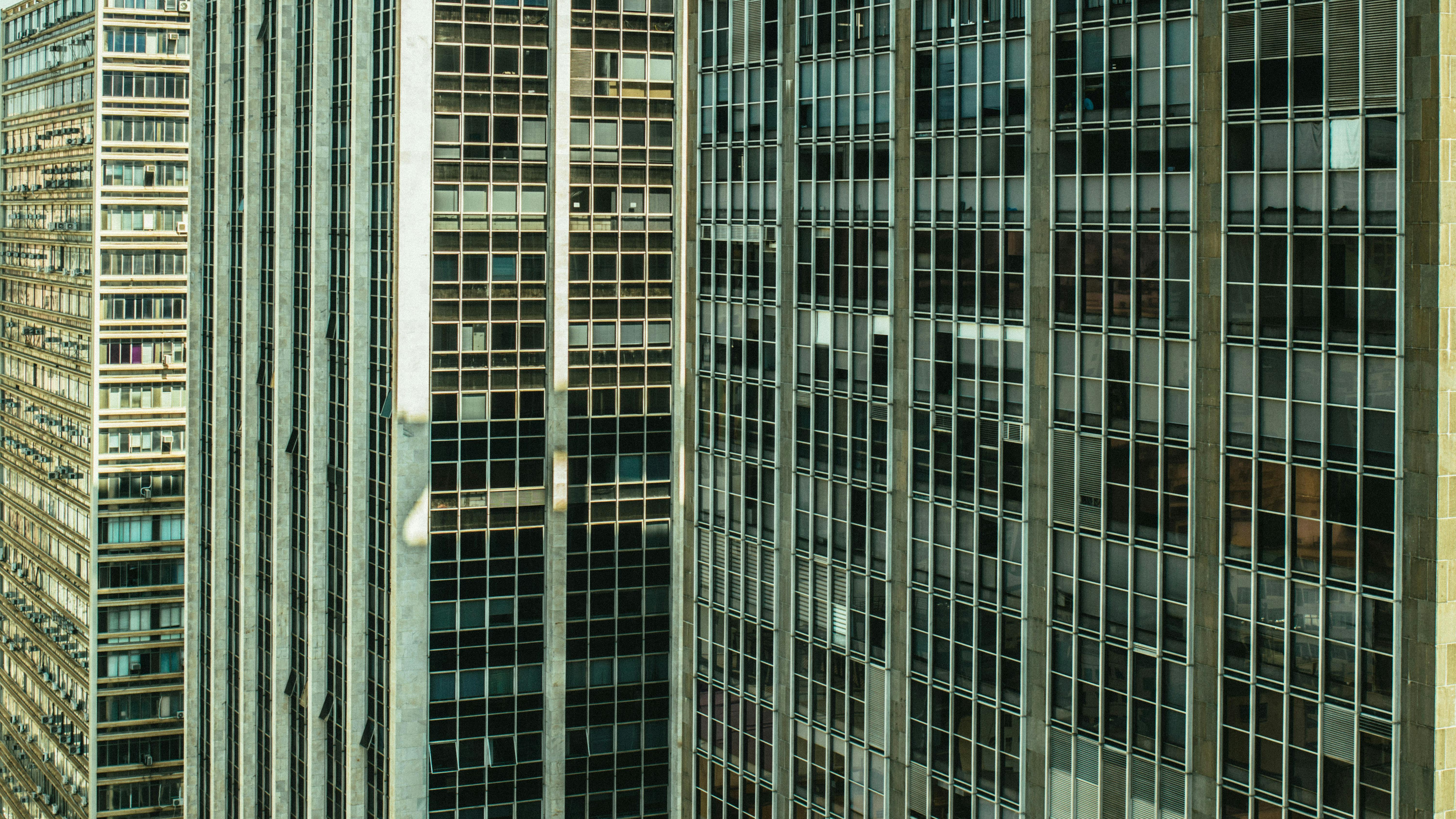 Grey High-rise Buildings · Free Stock Photo