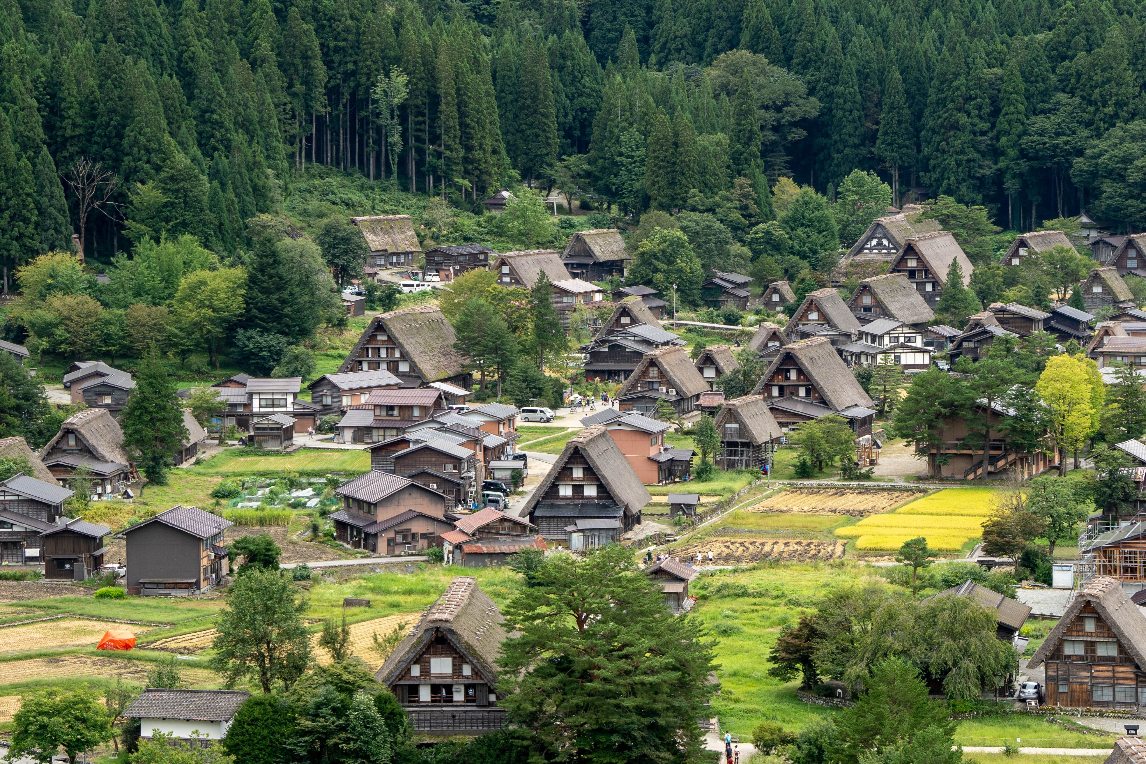 Traditional Gassho-Zukuri Houses in Shirakawa-go · Free Stock Photo