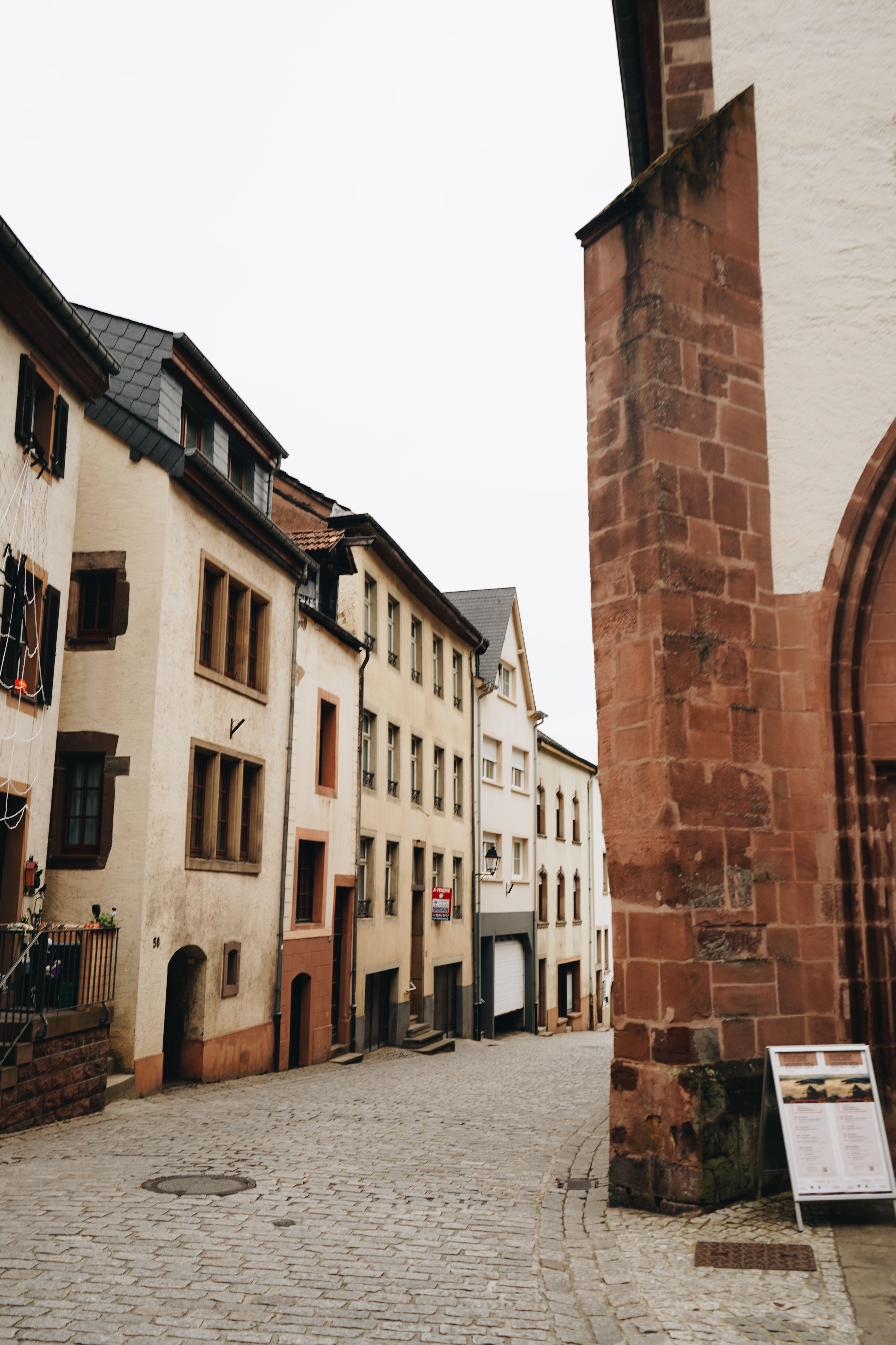 Charming European Old Town Street Scene · Free Stock Photo