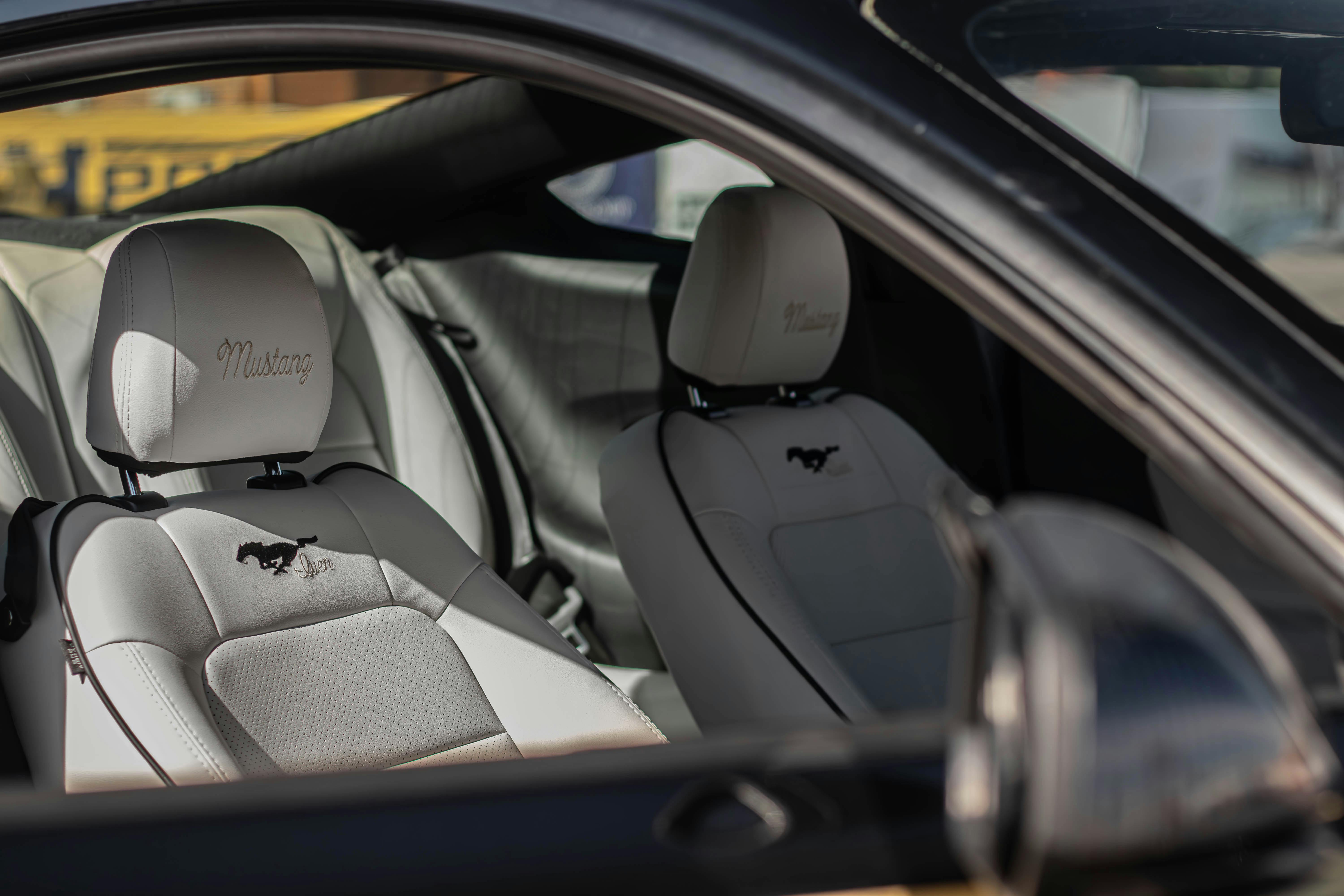 Luxurious Interior of Ford Mustang Car · Free Stock Photo