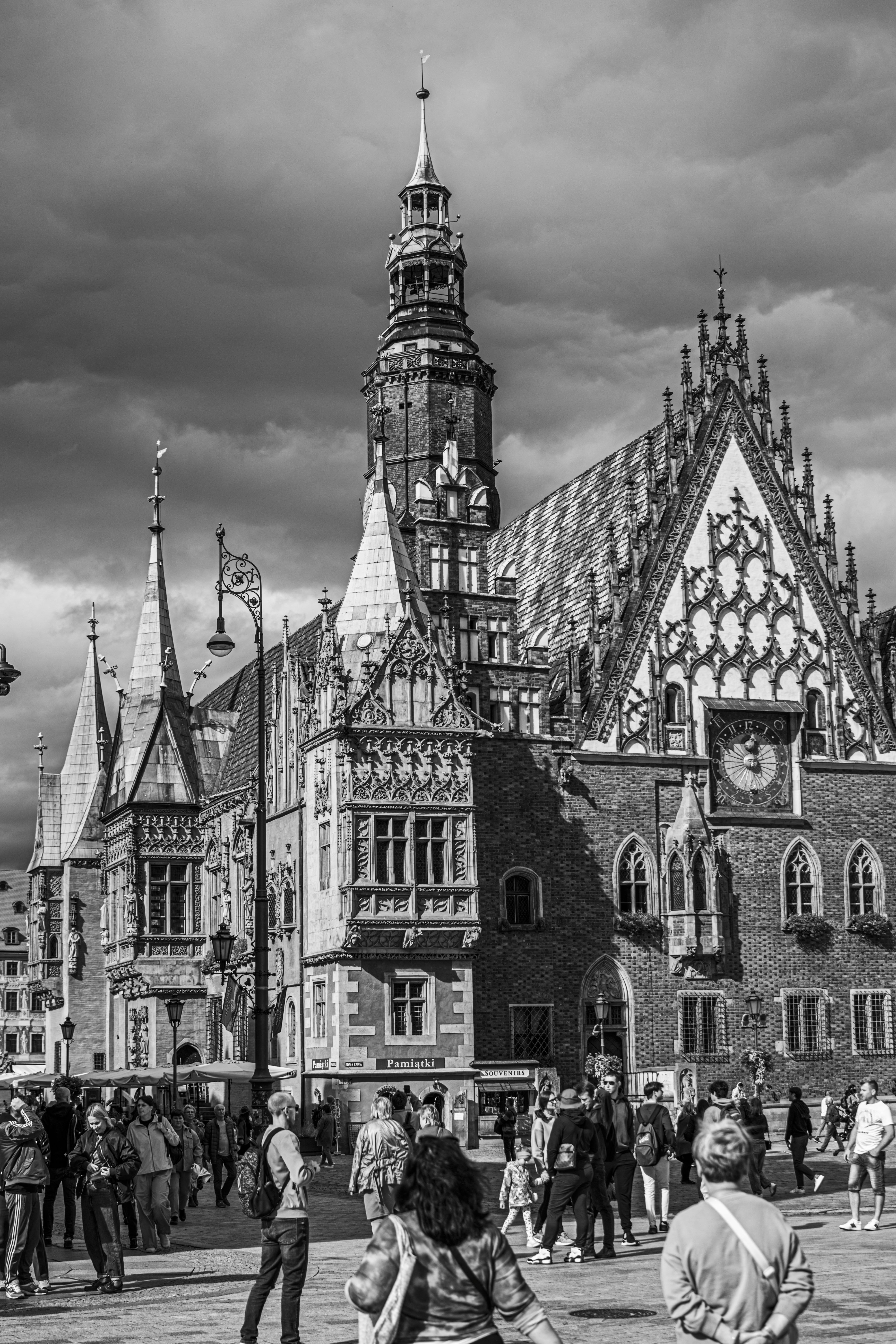 Historic Gothic Architecture in City Square · Free Stock Photo