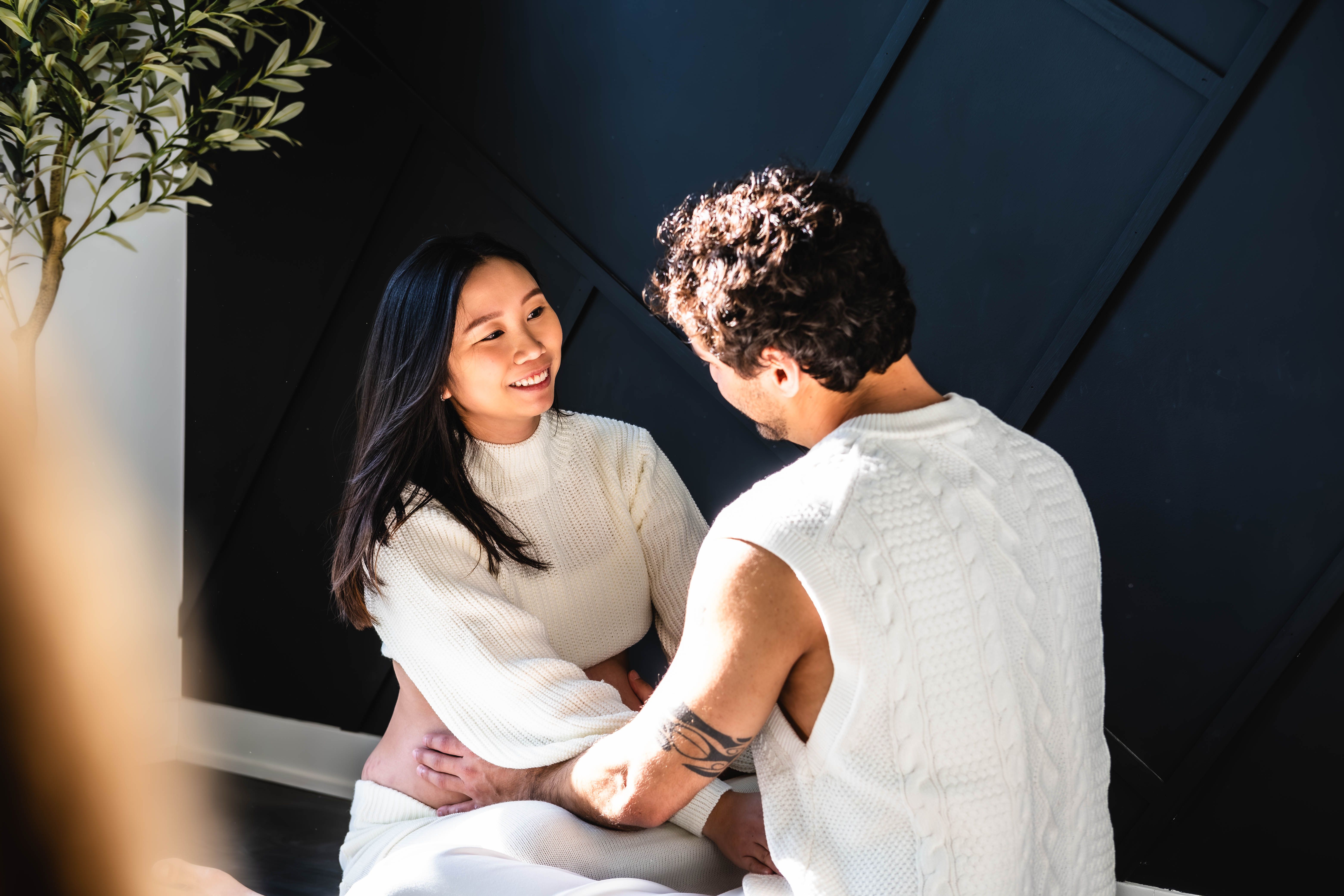 Intimate Connection in Toronto Studio · Free Stock Photo