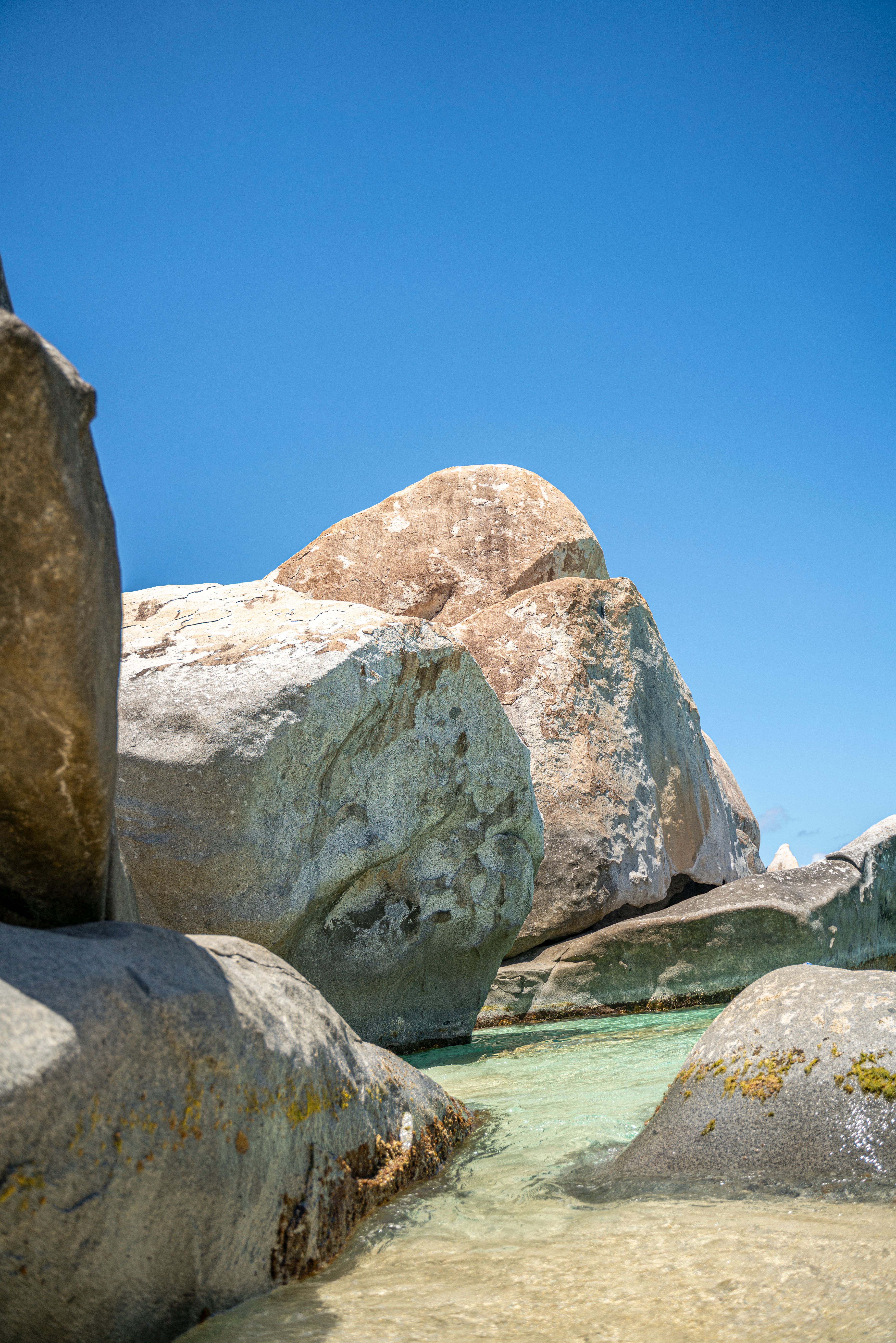 Giant Boulders by Clear Waters in BVI · Free Stock Photo