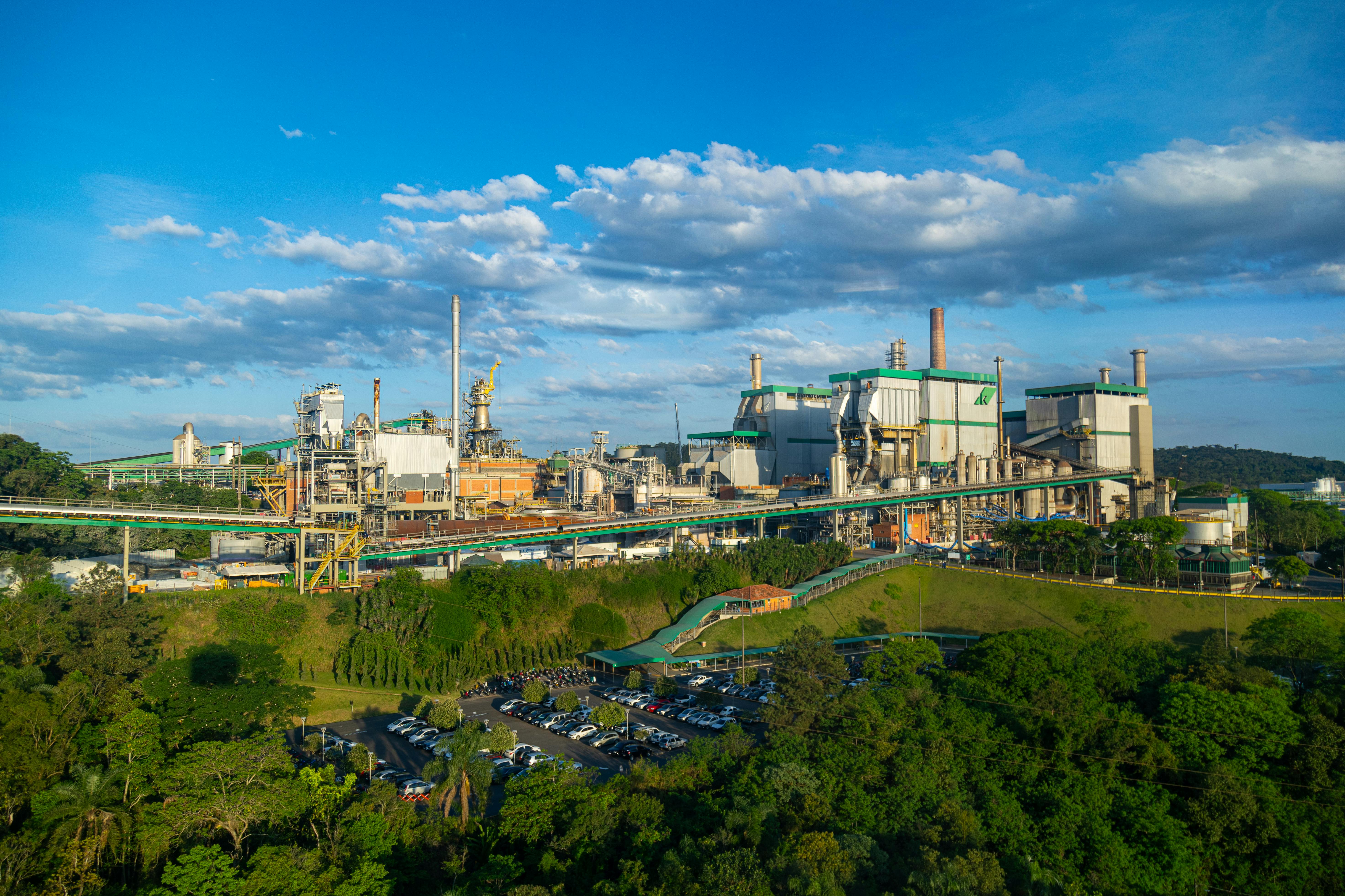 Industrial Landscape in Telêmaco Borba, Brazil · Free Stock Photo