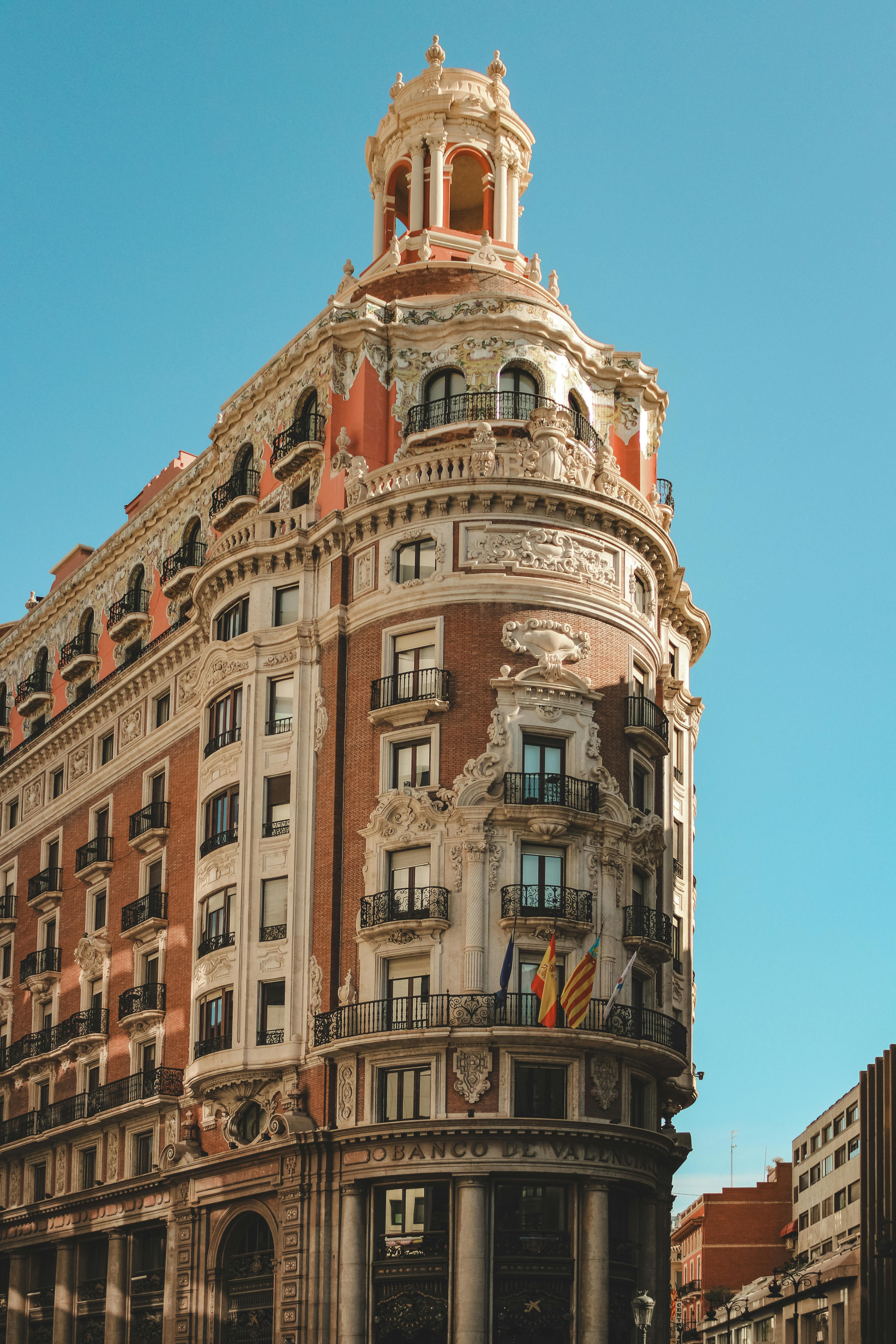 Yellow and Beige High-rise Building · Free Stock Photo