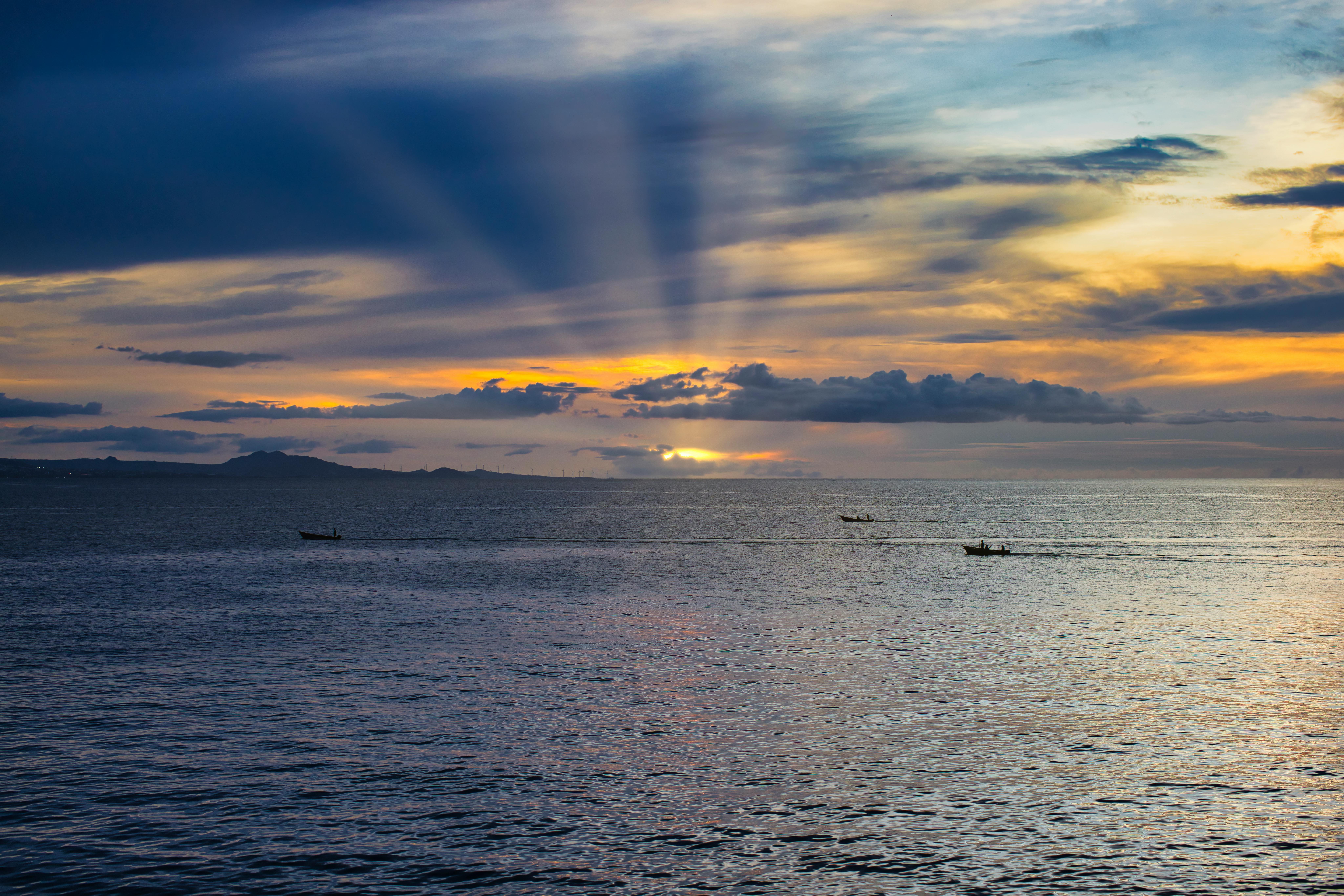 Sunset Over Ocean in Puerto Plata, Dominican Republic · Free Stock Photo