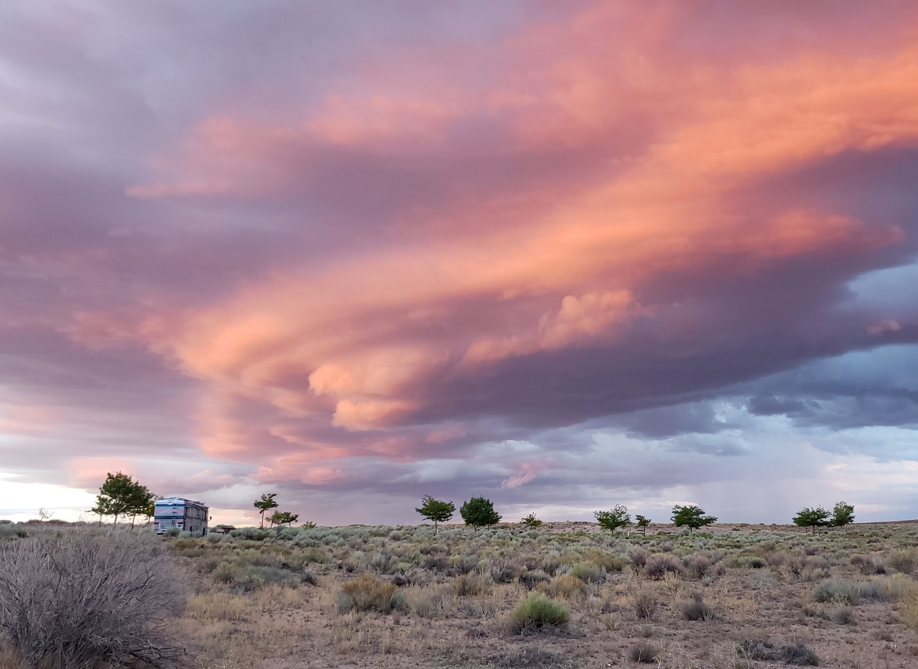 Stunning Arizona Desert Sunset Landscape · Free Stock Photo