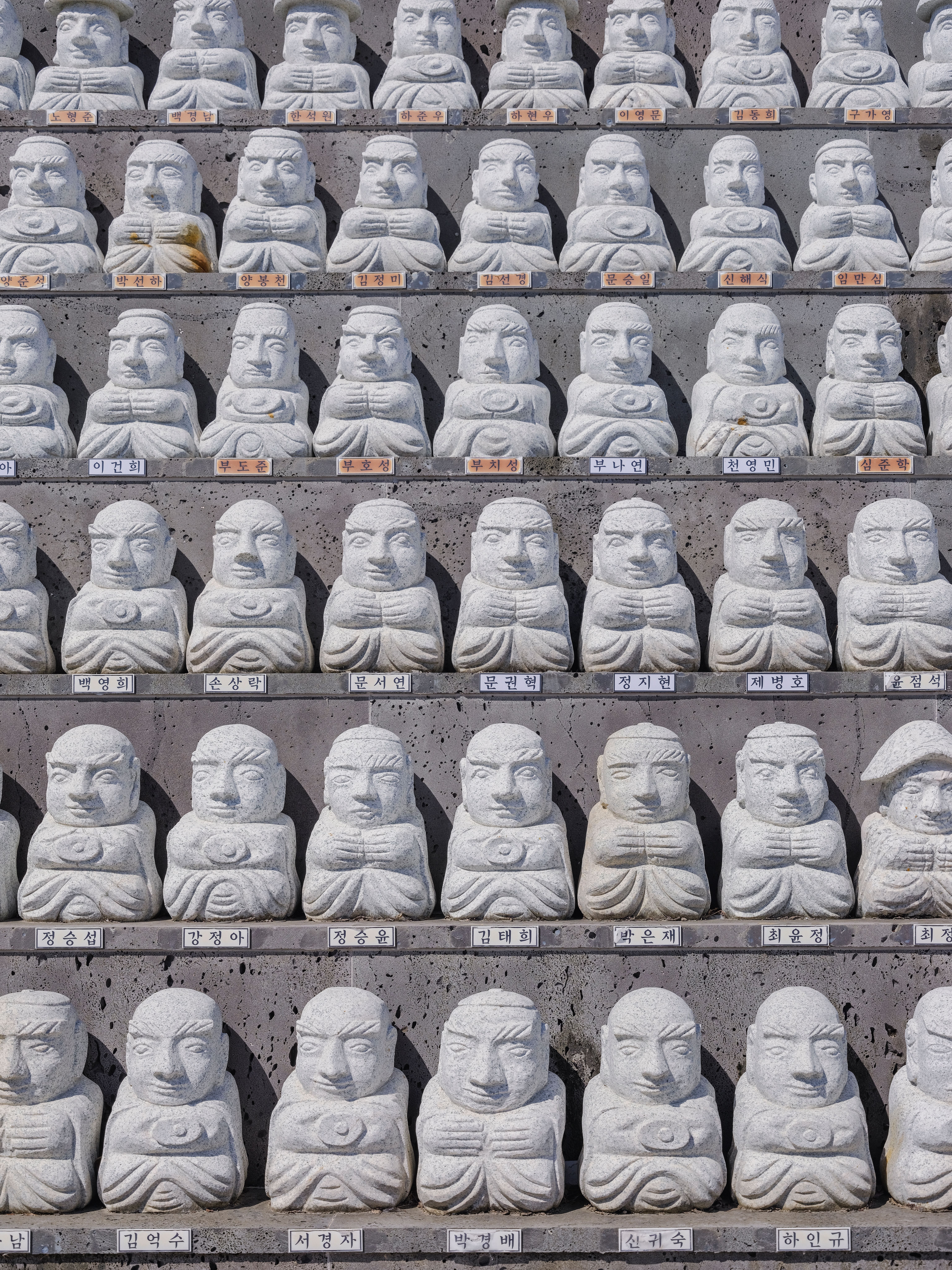 Stone Monk Statues in Seogwipo, Jeju-do · Free Stock Photo