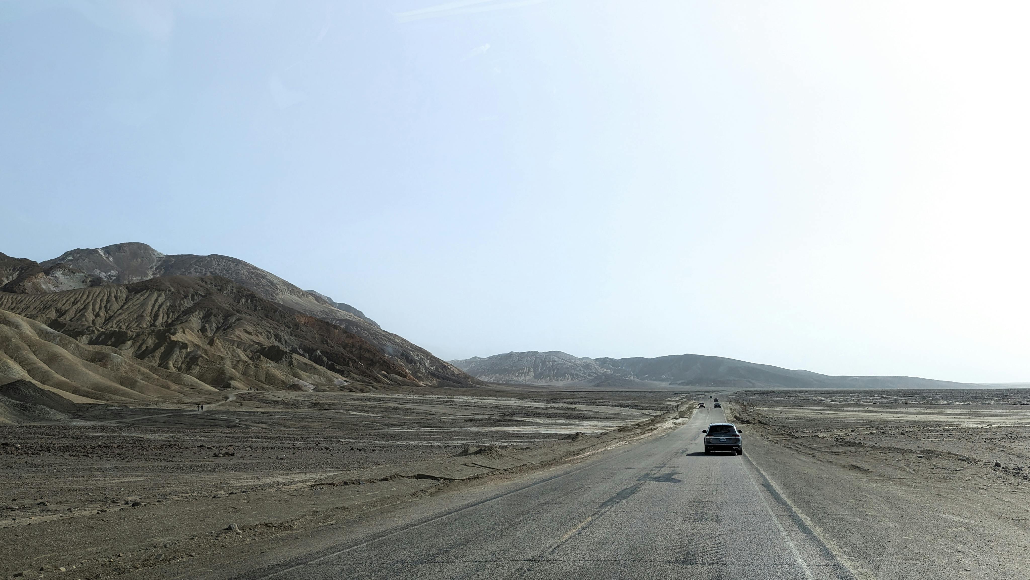 Scenic Drive through Death Valley National Park Desert · Free Stock Photo