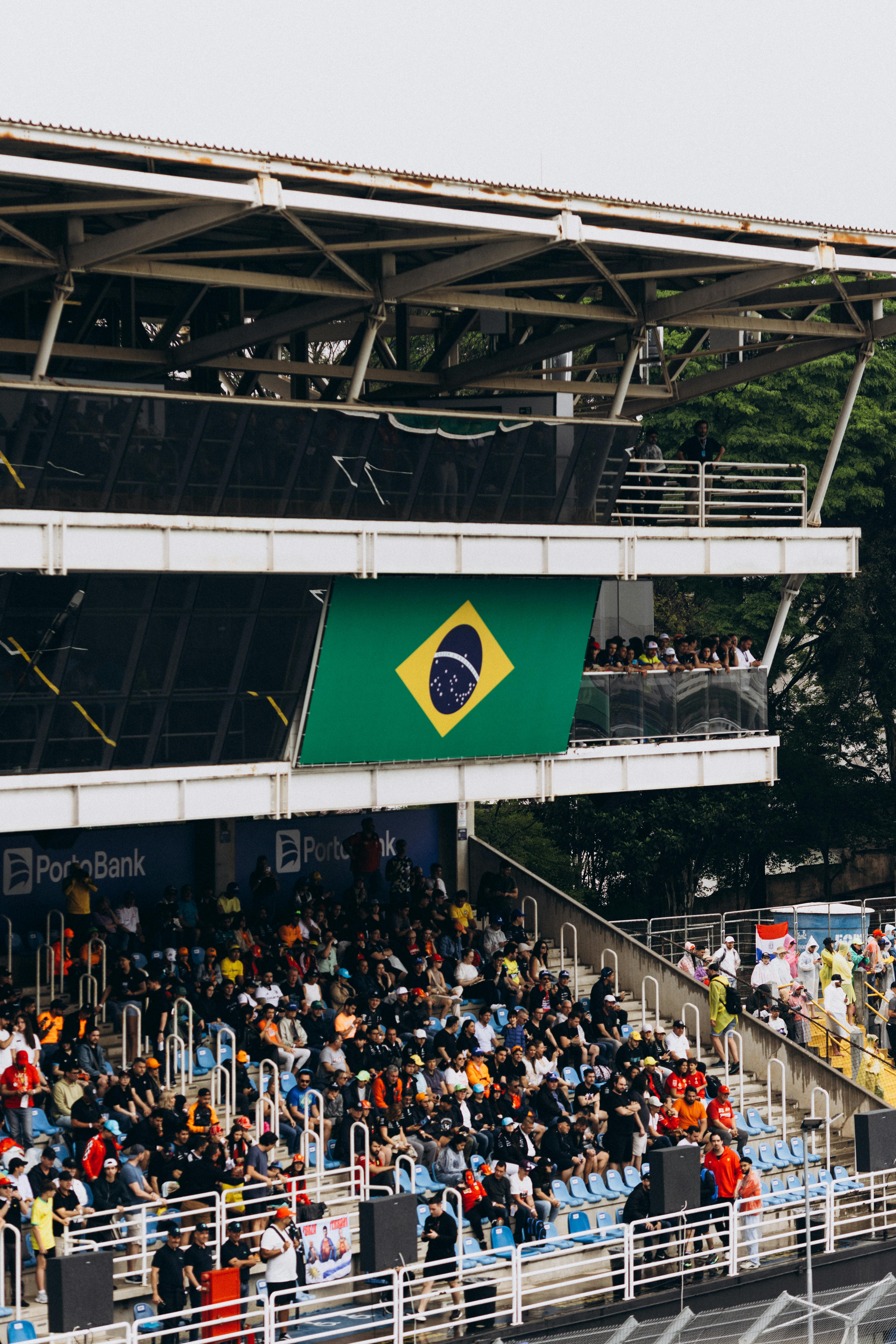 Exciting Day at Brazilian Formula 1 Event · Free Stock Photo