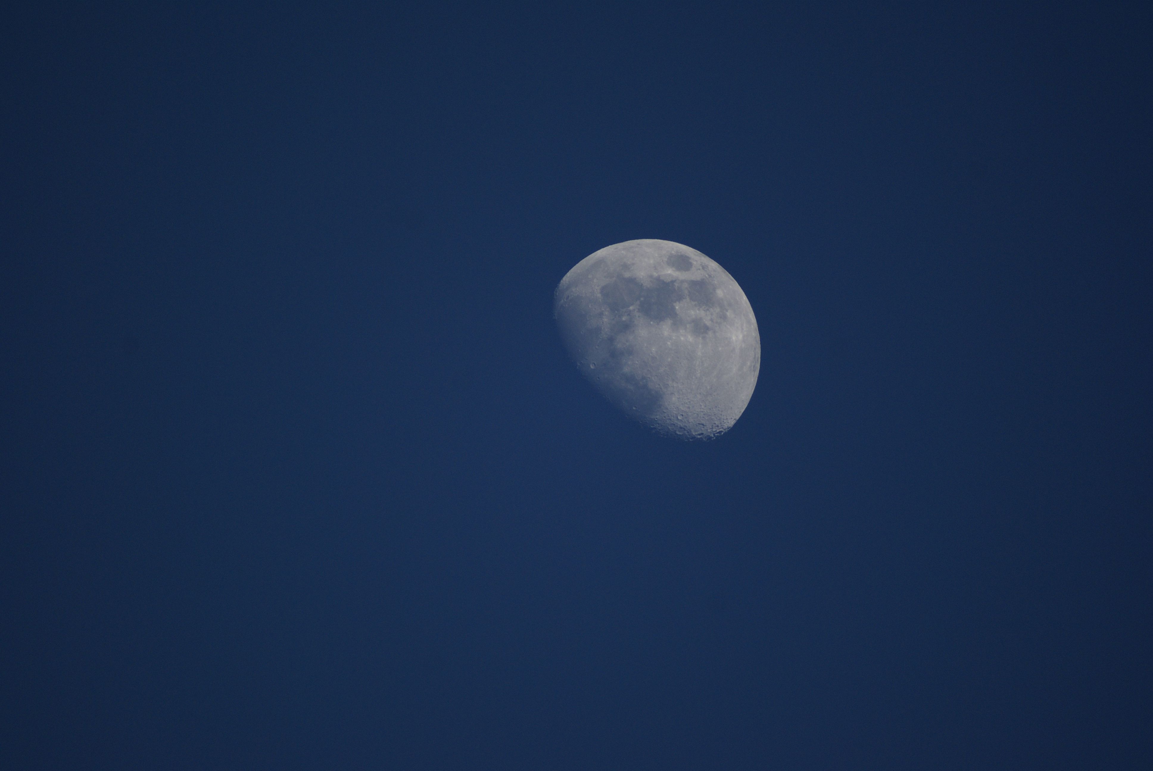 A Crescent Moon on Night Sky · Free Stock Photo