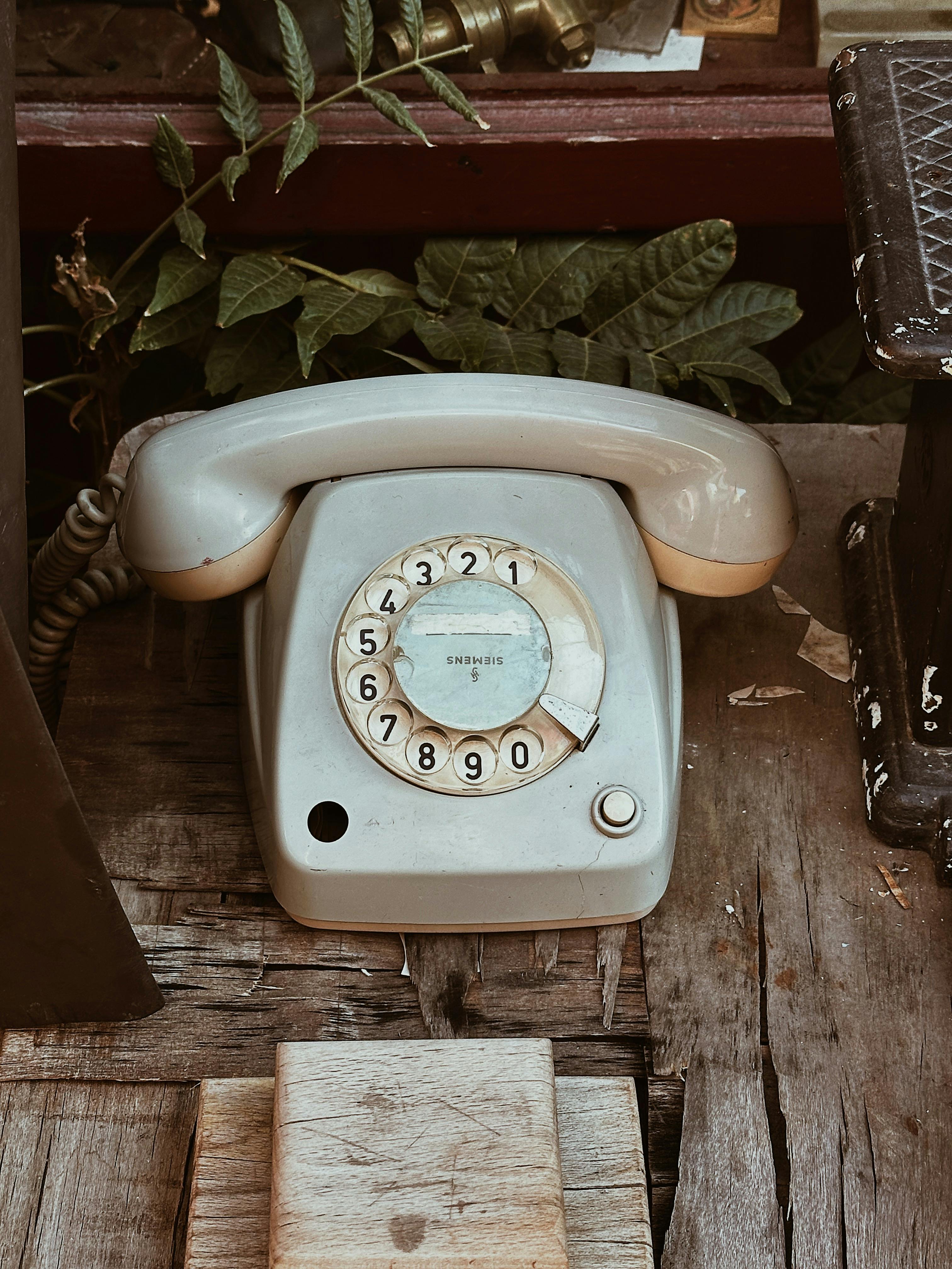 Close-Up Photo of Woman Holding Telephone · Free Stock Photo