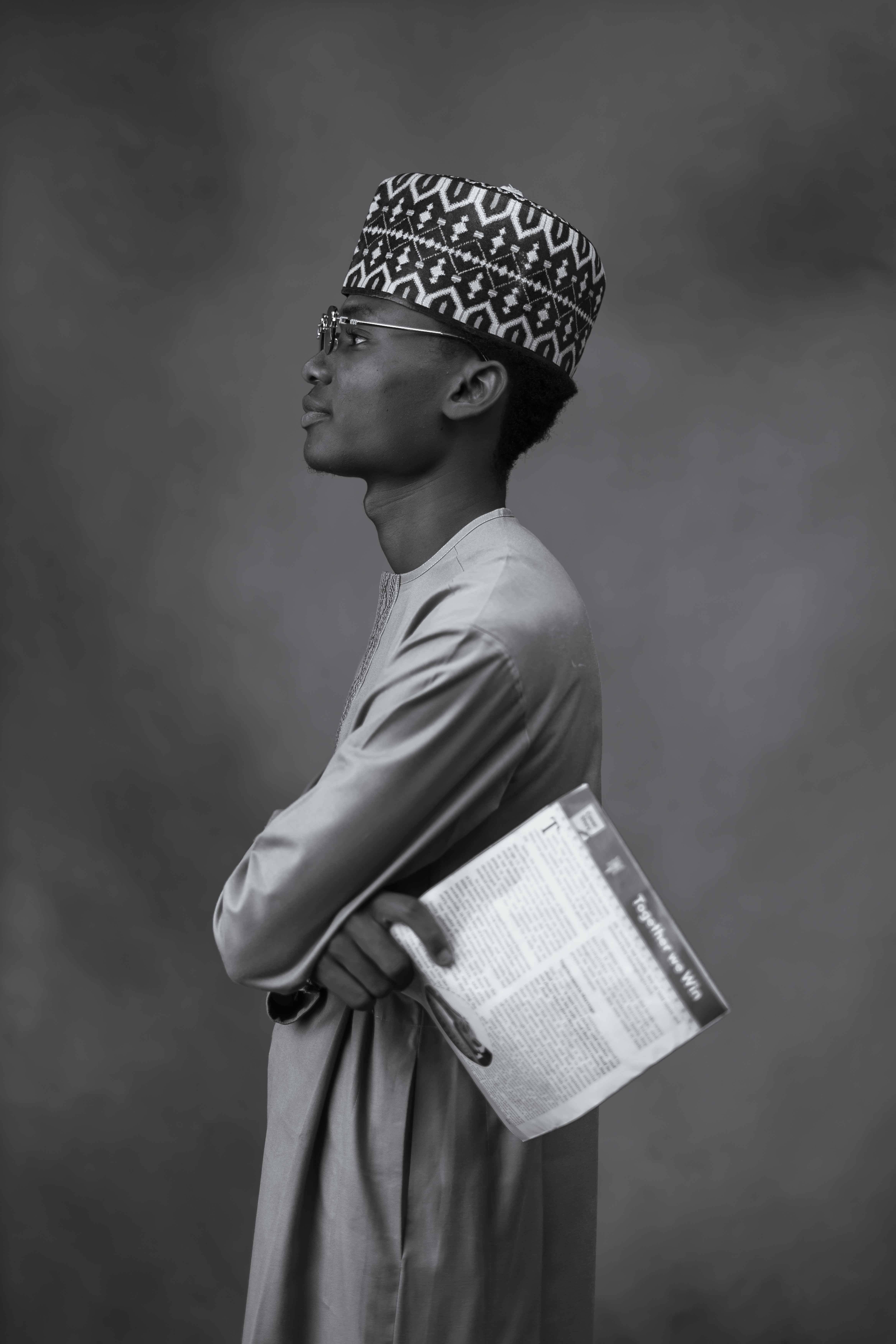 Portrait of a Nigerian man with traditional cap · Free Stock Photo