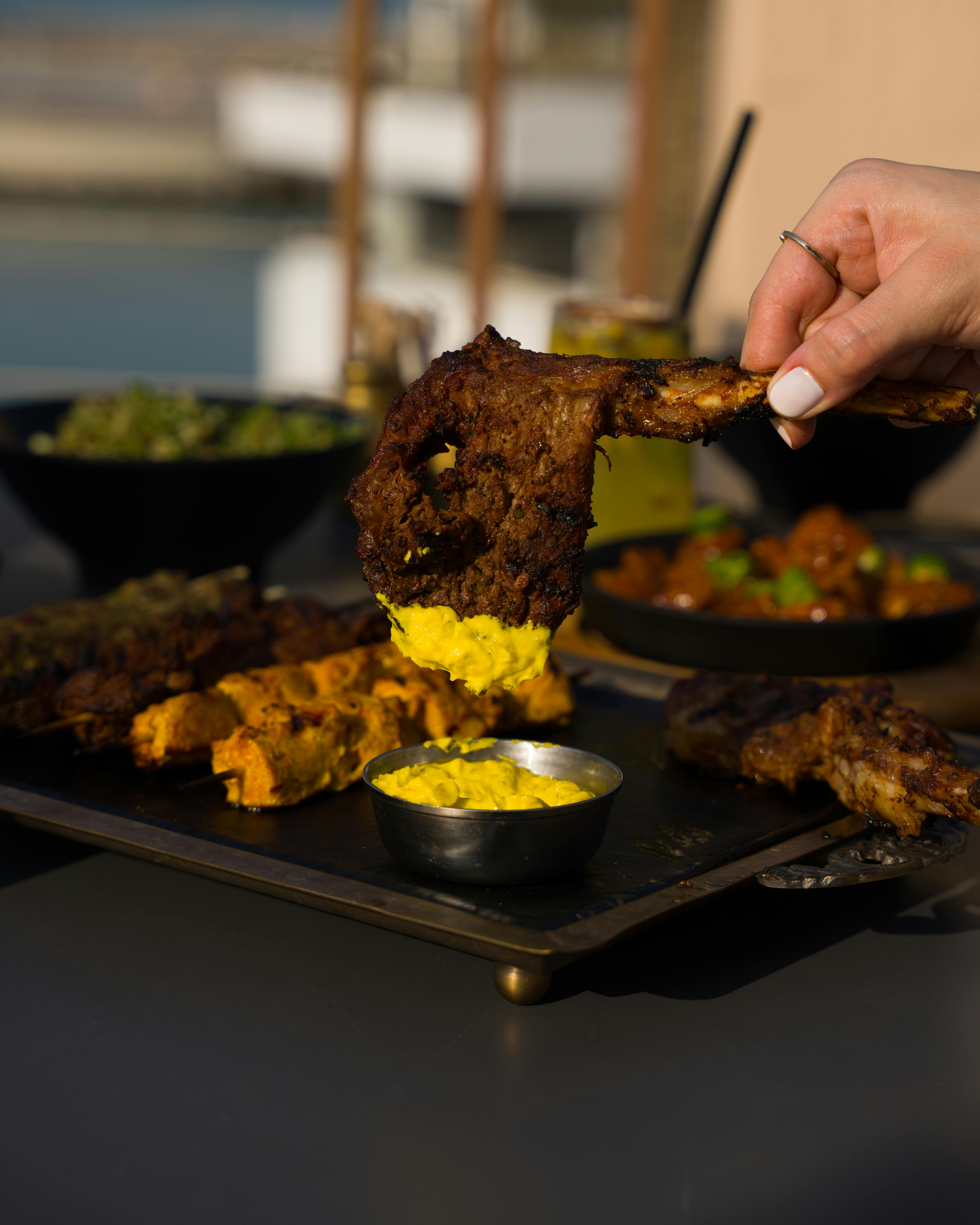 Lamb Chop Square Plate Photos, Download The BEST Free Lamb Chop Square ...