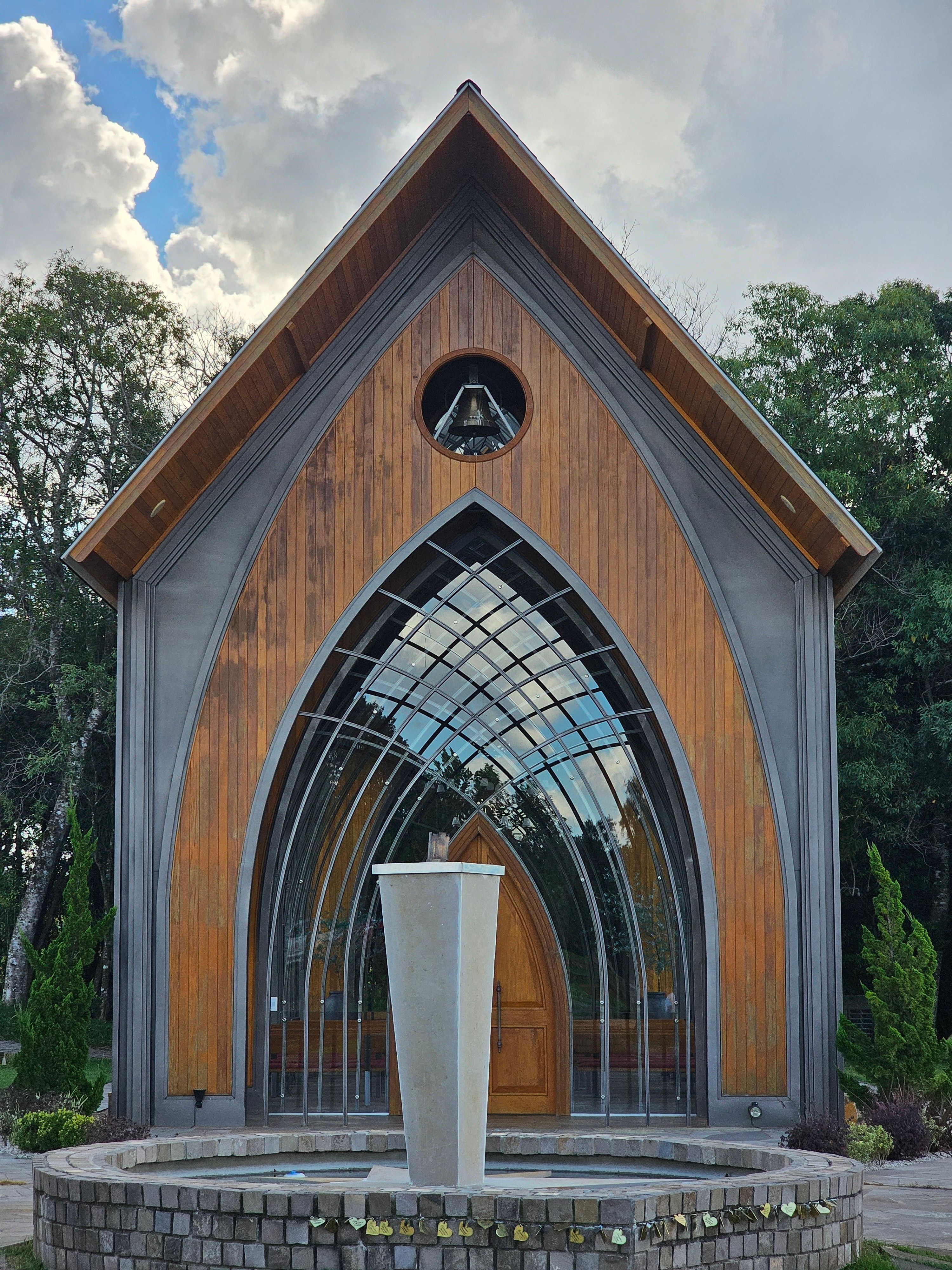 Rustic Brazilian Wooden Chapel Exterior · Free Stock Photo