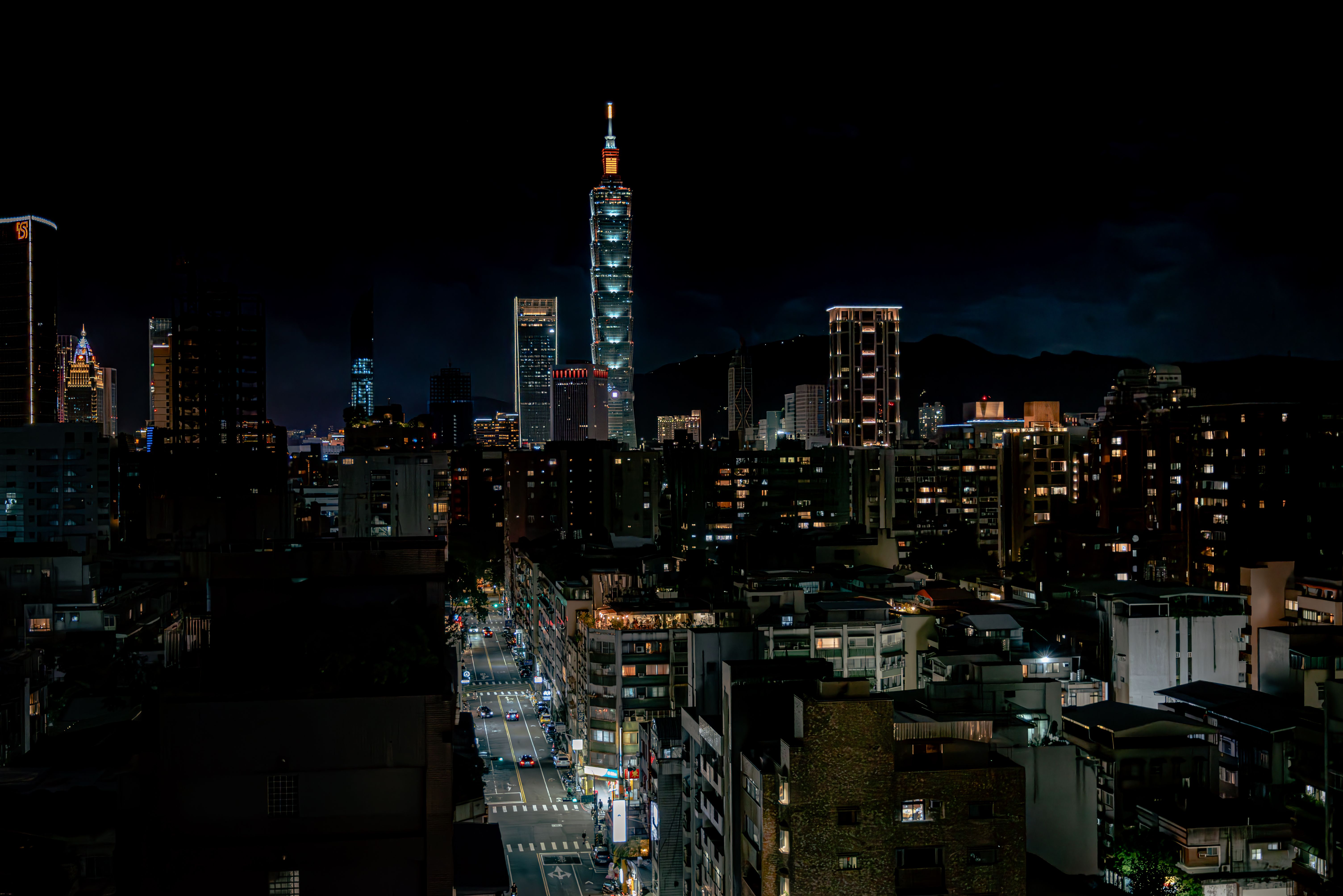 Tokyo Tower Illuminated at Night Cityscape · Free Stock Photo