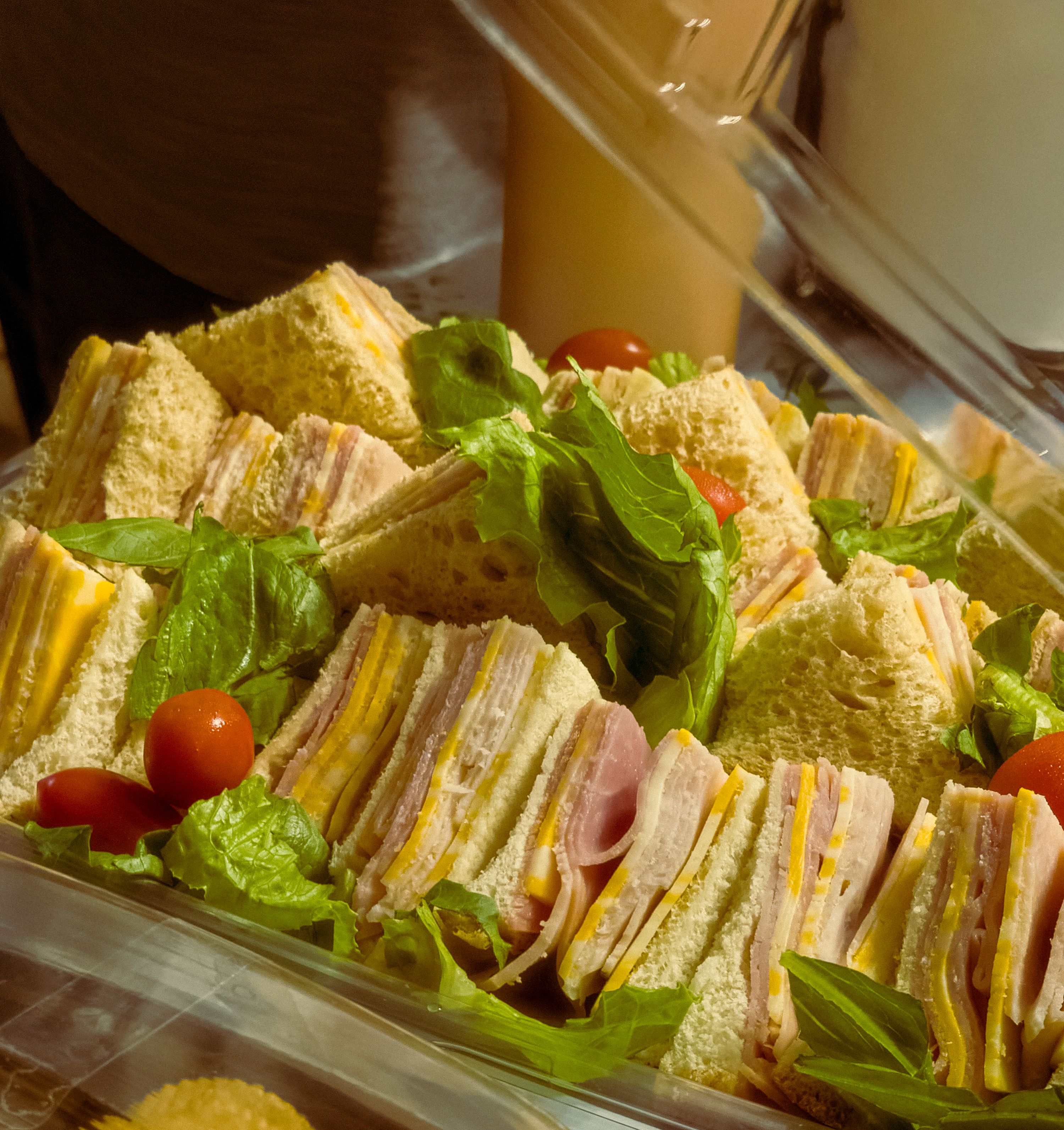 Appetizing Sandwich Tray with Fresh Ingredients · Free Stock Photo