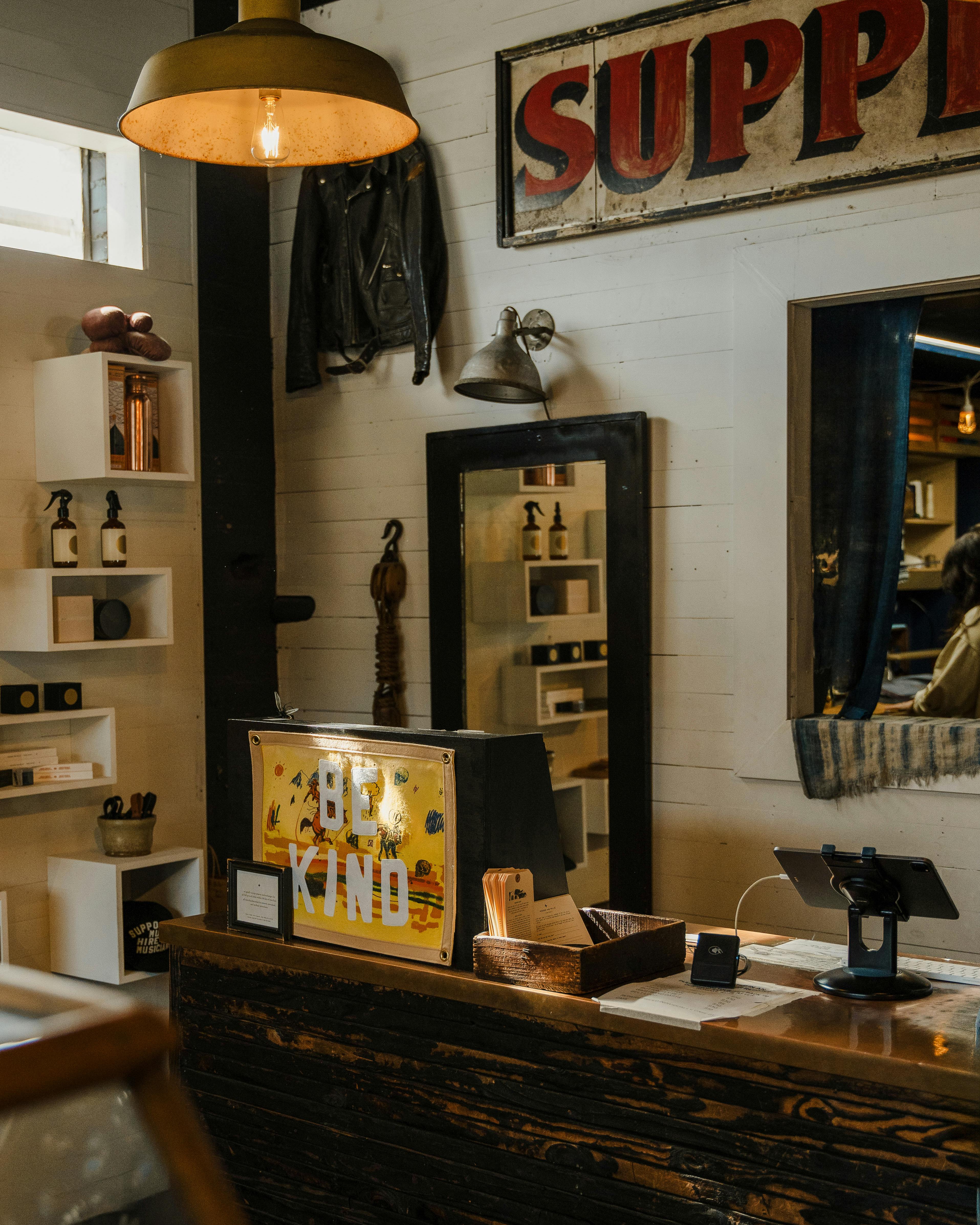 Cozy Vintage Store Interior with Wooden Elements · Free Stock Photo