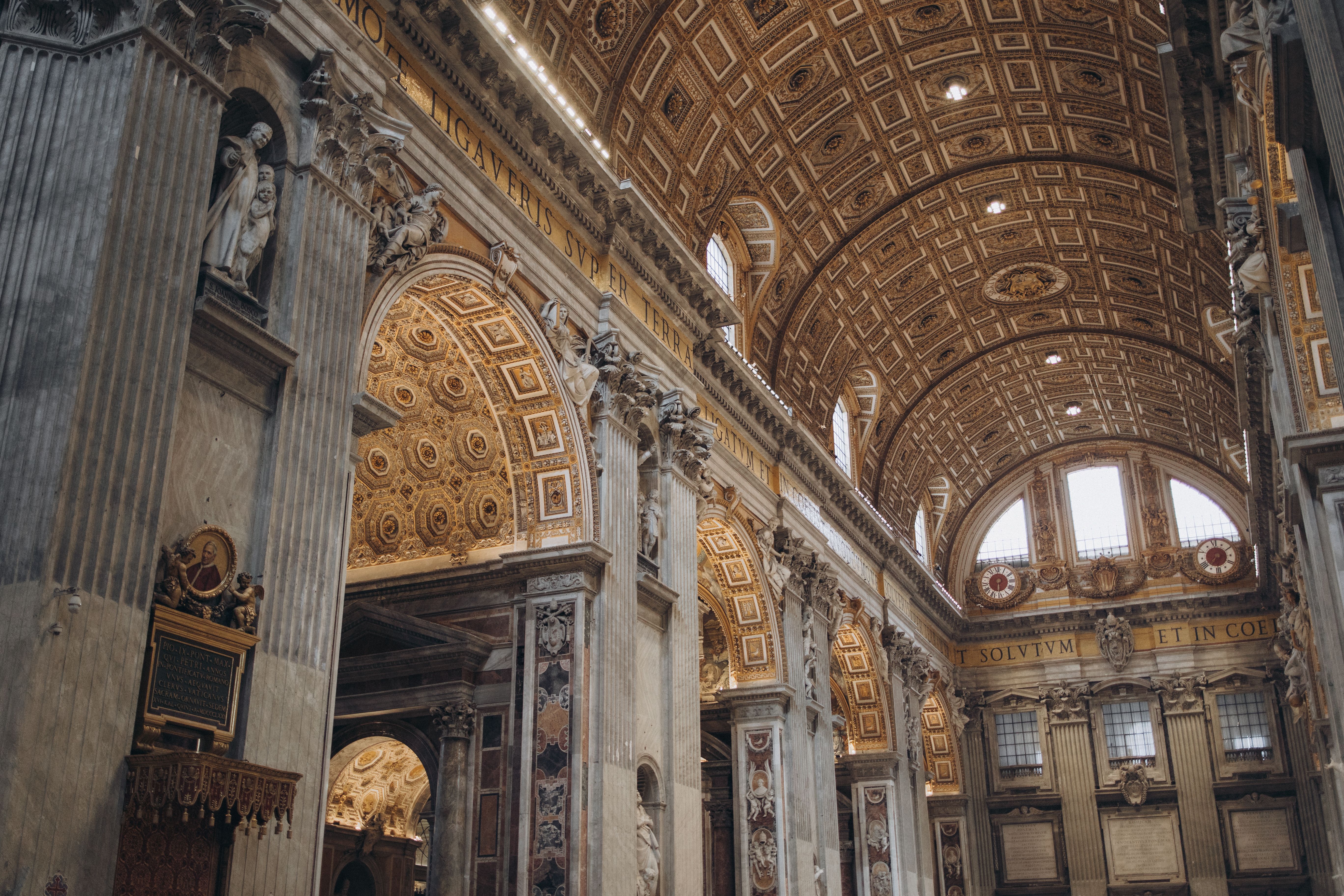 Interior Design of the Apostolic Palace in Vatican · Free Stock Photo