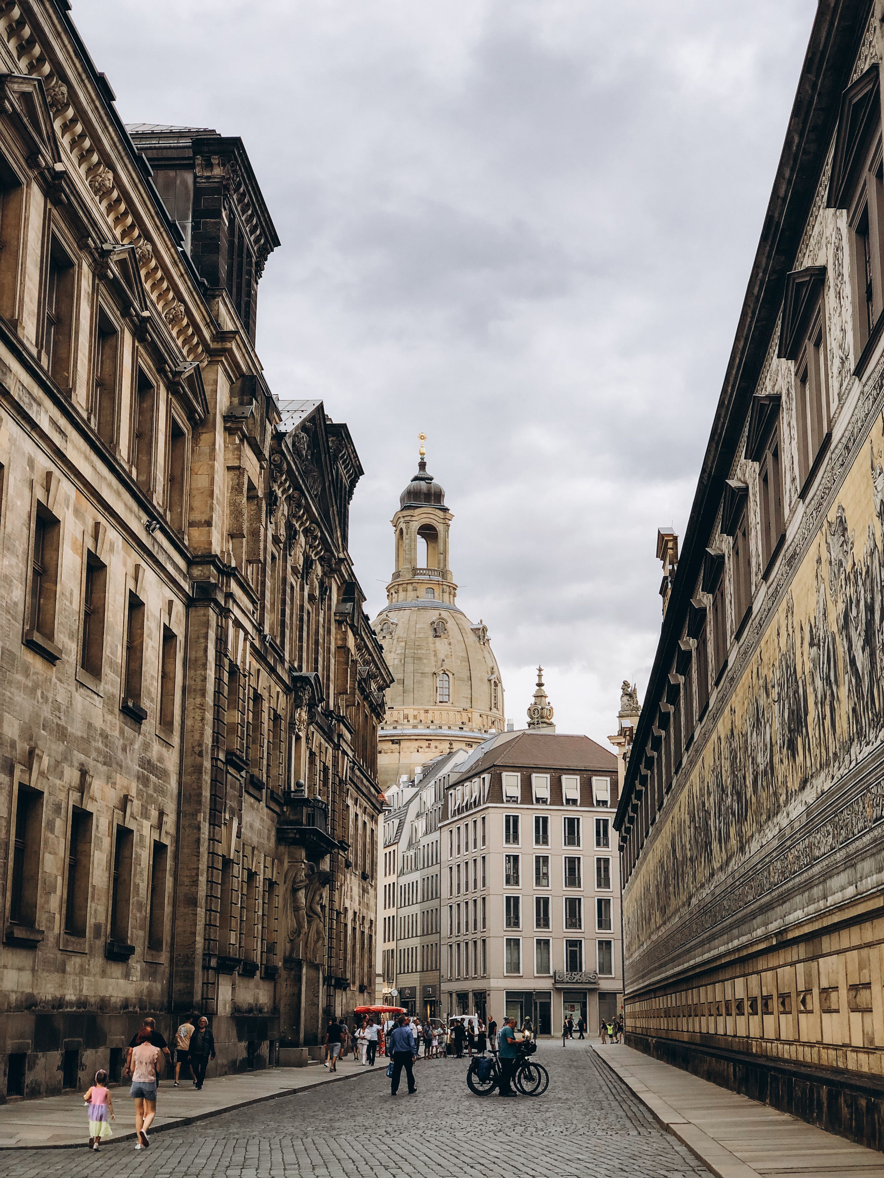 Picturesque Street View of Dresden's Historic Architecture · Free Stock ...