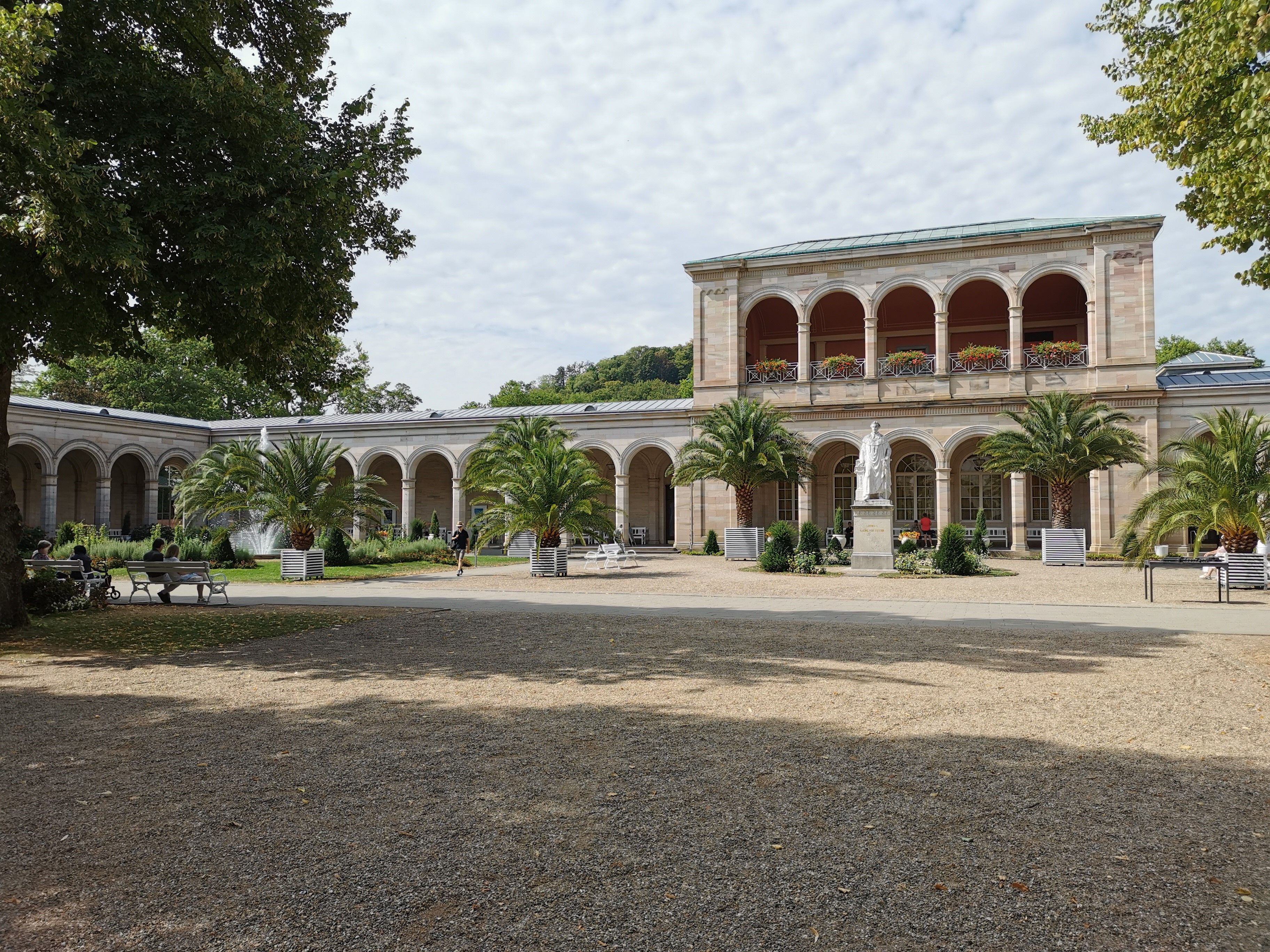 Historic Arcade Building in Bad Kissingen · Free Stock Photo