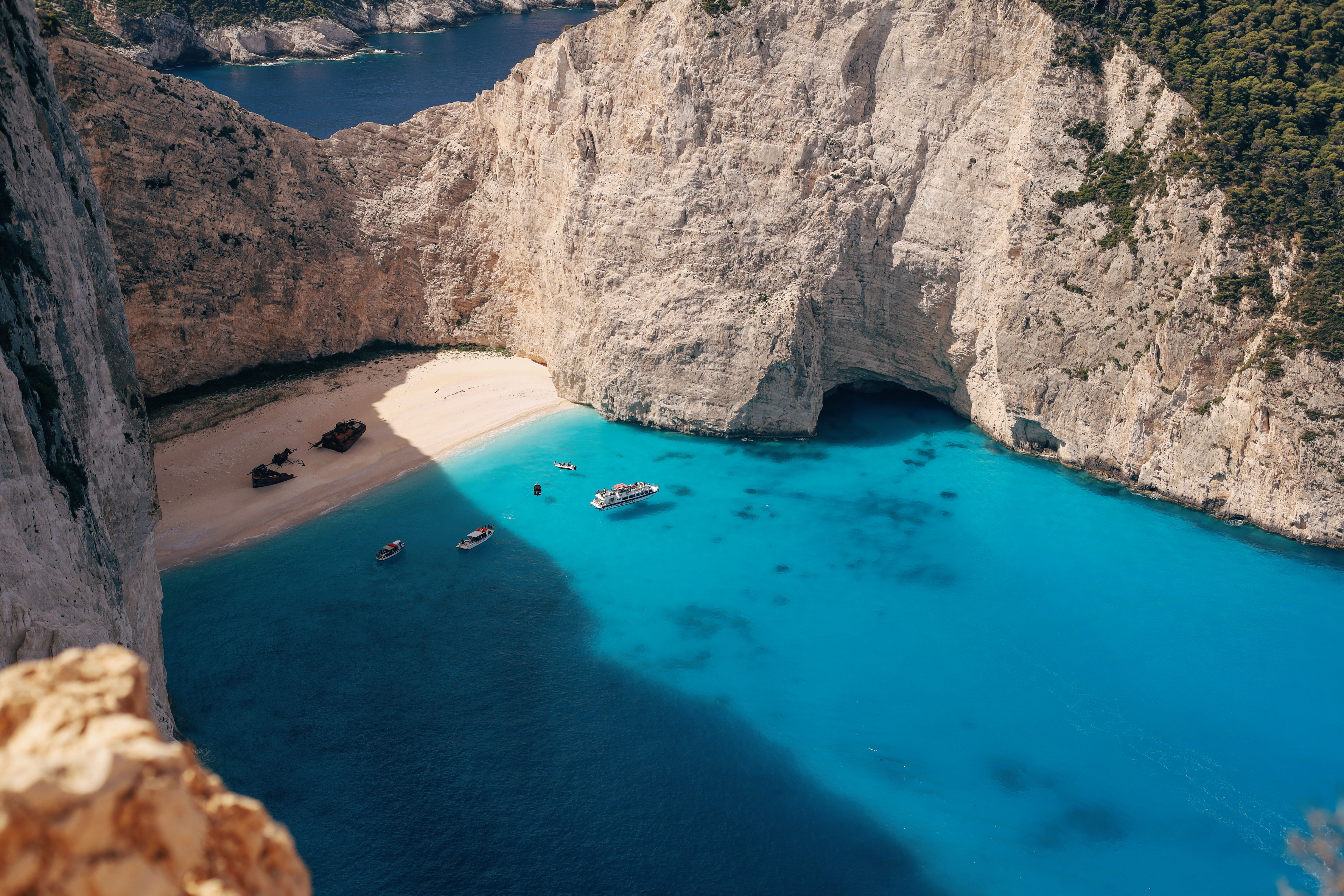 Stunning View of Navagio Beach, Greece · Free Stock Photo