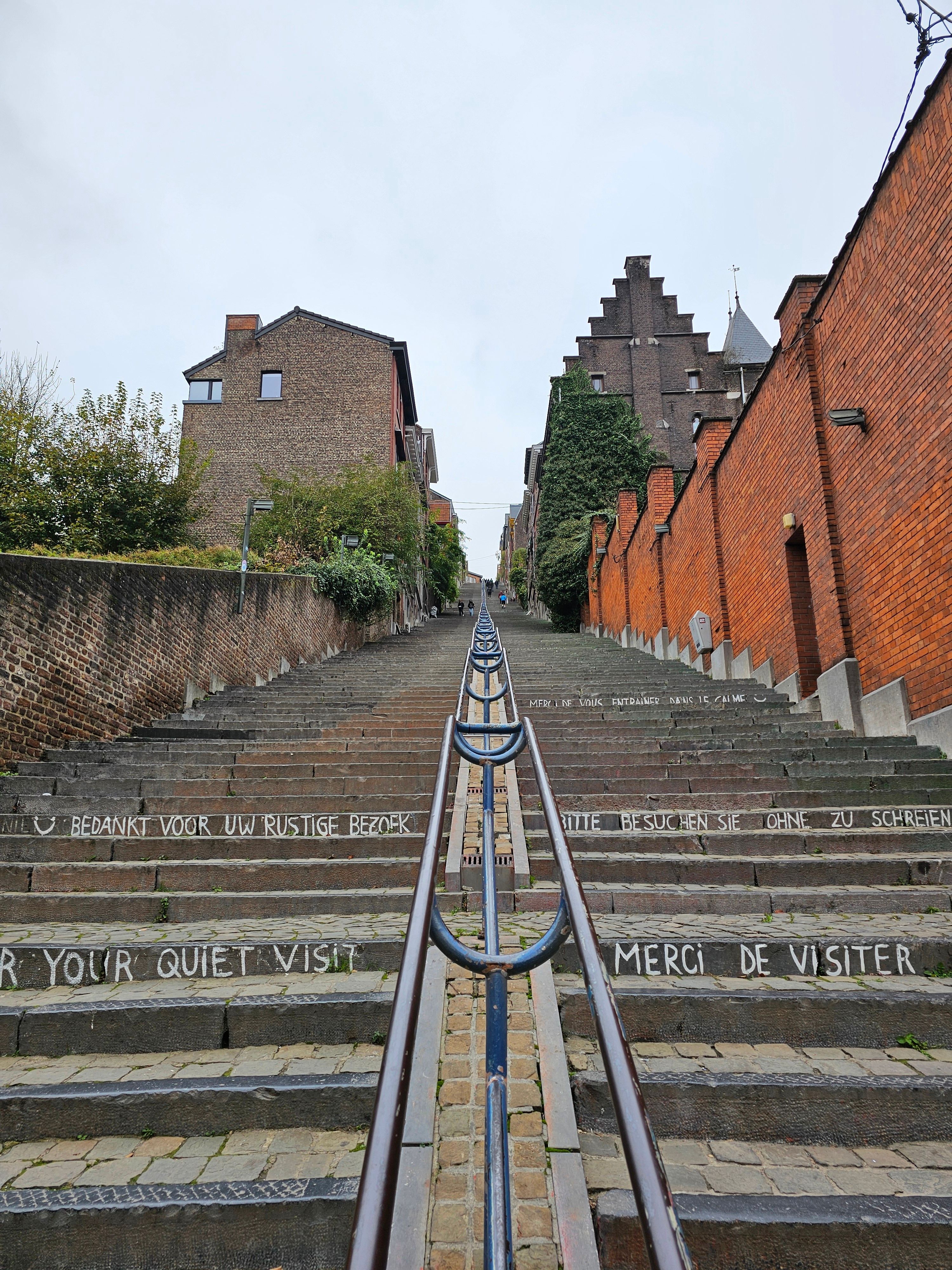 Montagne de Bueren Steps in Liège, Belgium · Free Stock Photo