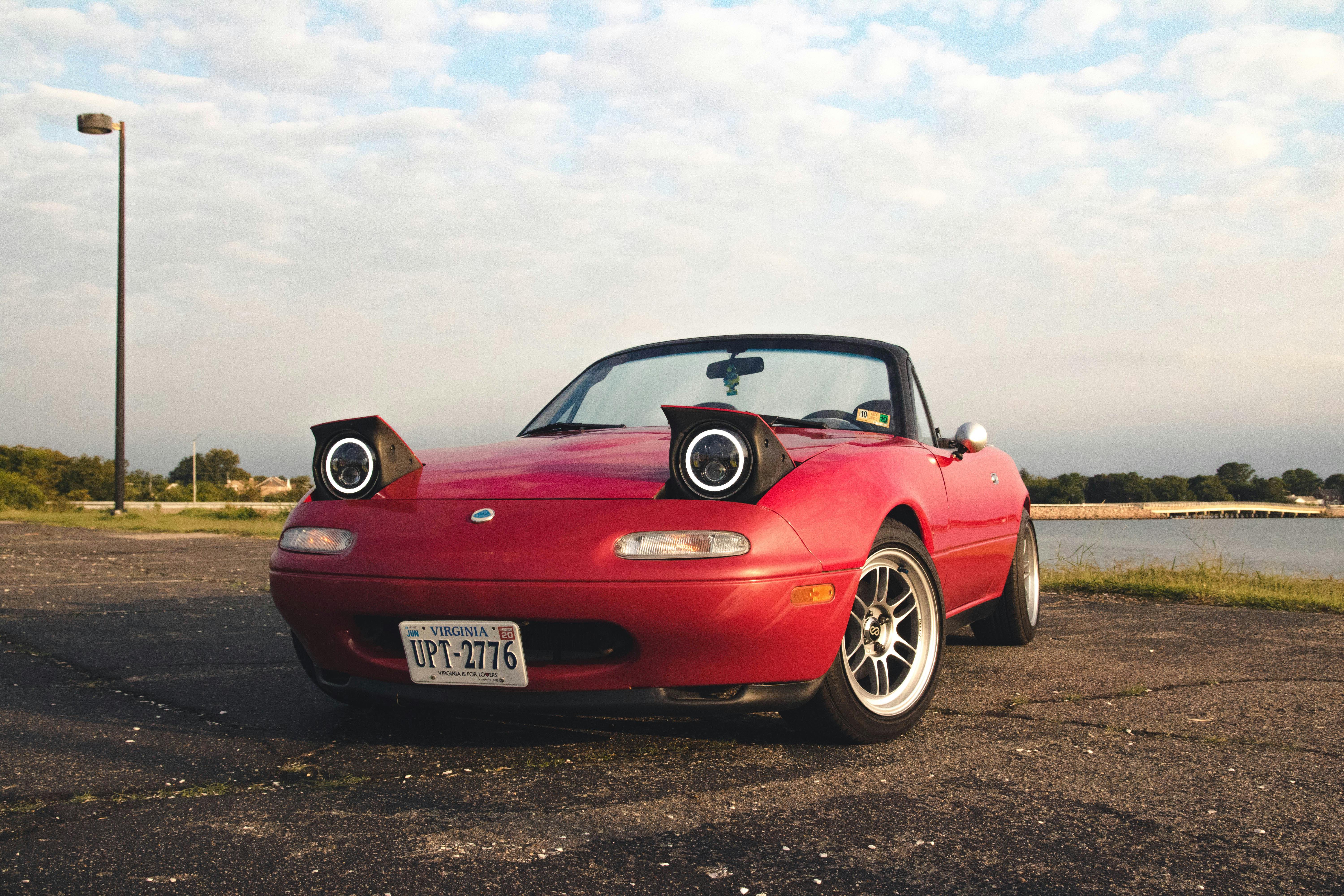 Red Convertible Coupe · Free Stock Photo