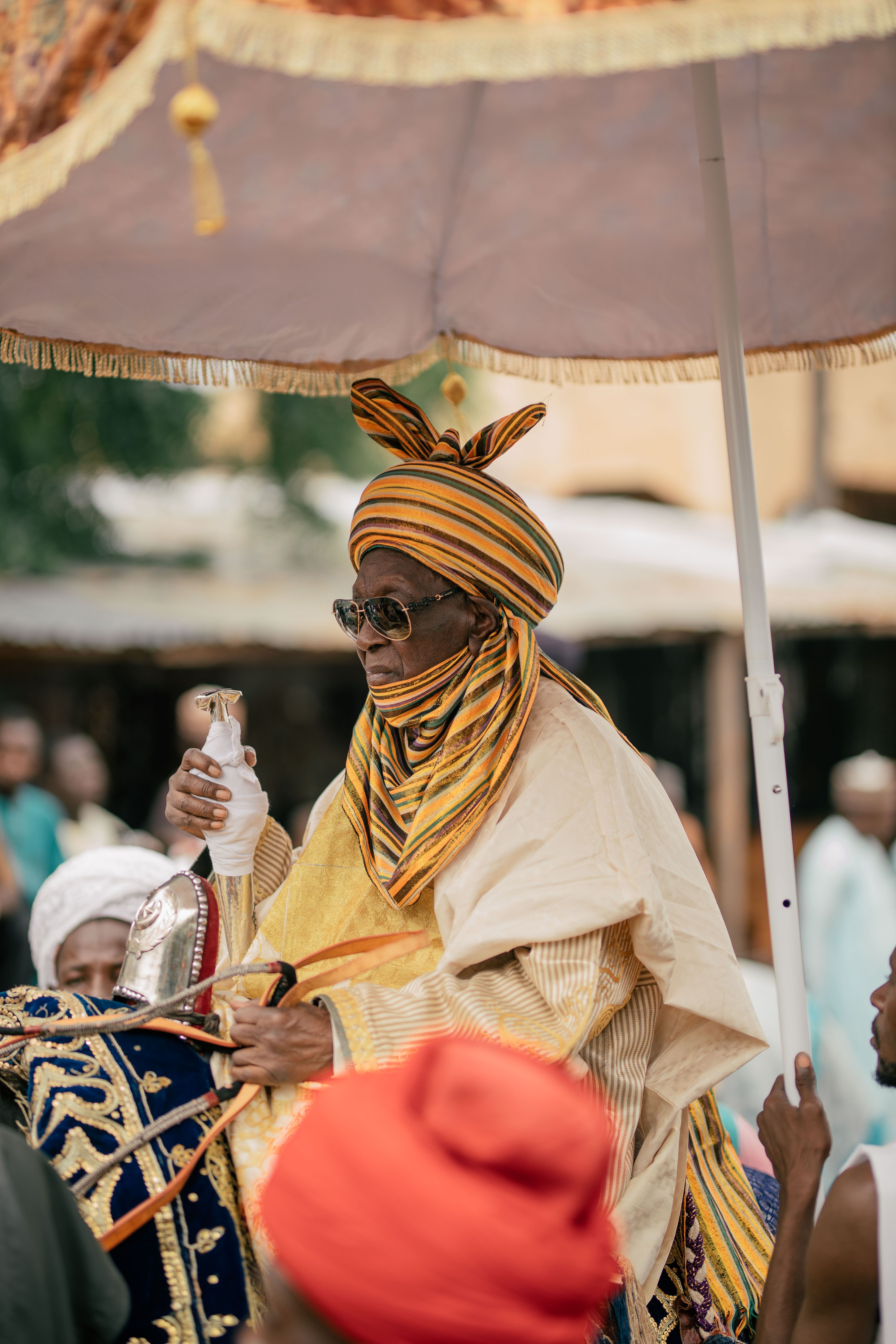 Traditional Festive Parade with Royalty · Free Stock Photo