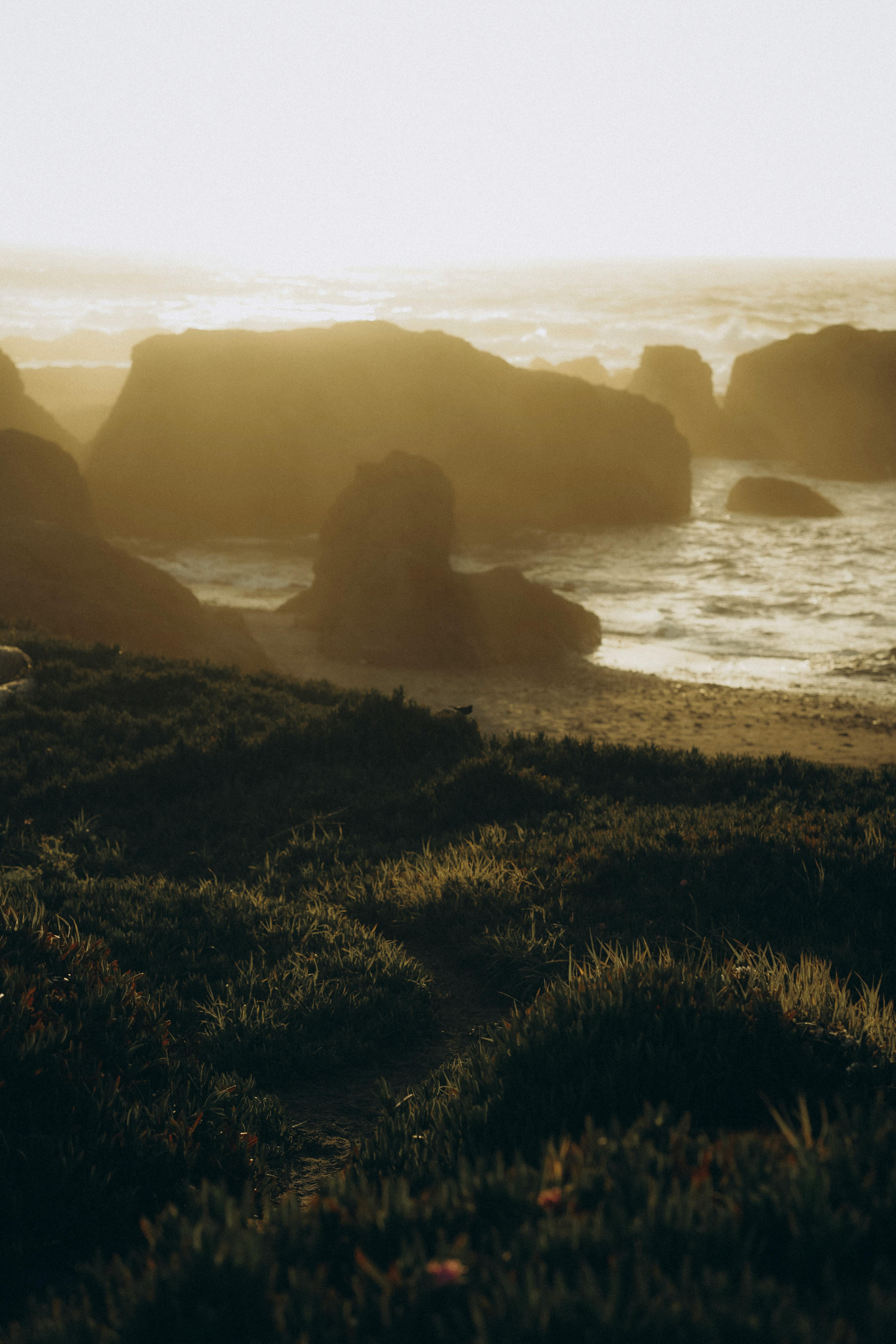 Dramatic Oregon Coast at Sunset · Free Stock Photo