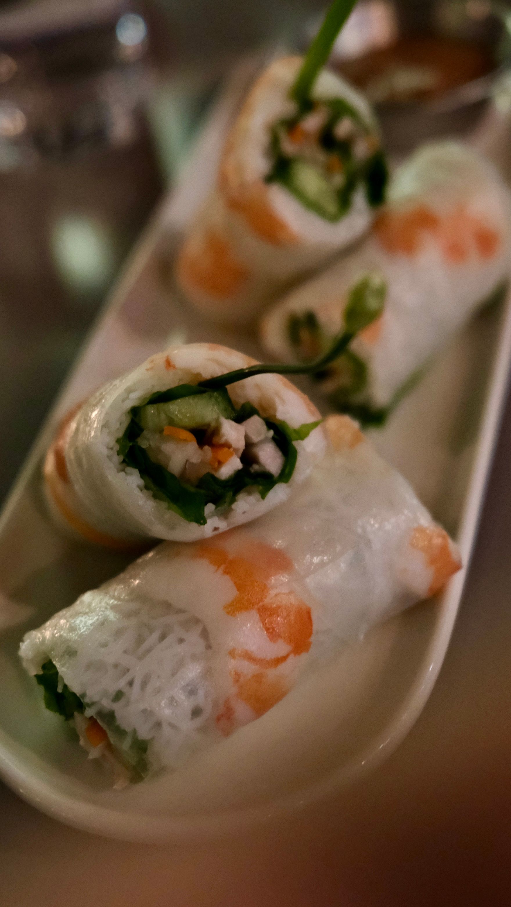 Delicious Vietnamese Spring Rolls Close-Up · Free Stock Photo