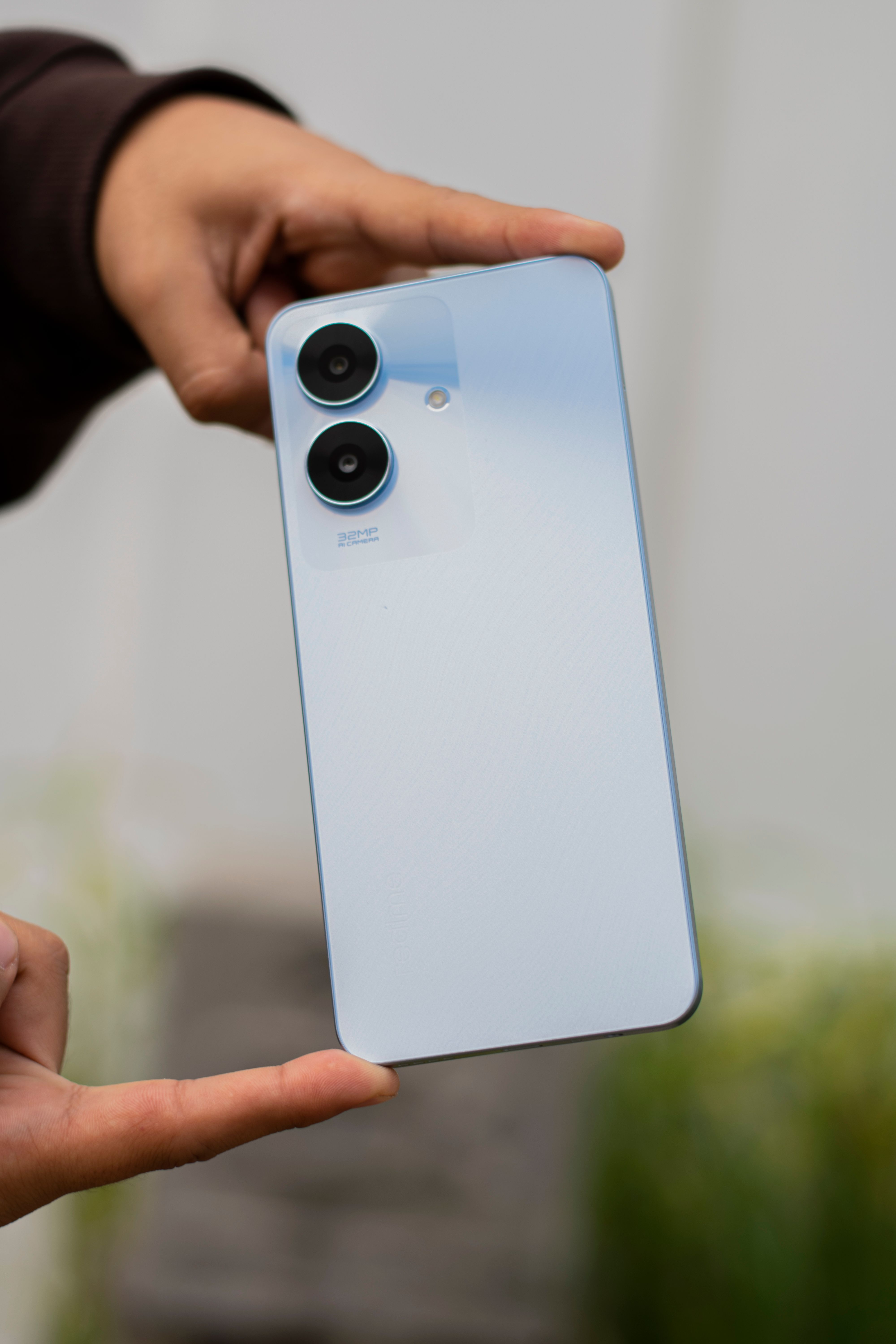 Close-Up of Modern Smartphone with Dual Cameras · Free Stock Photo
