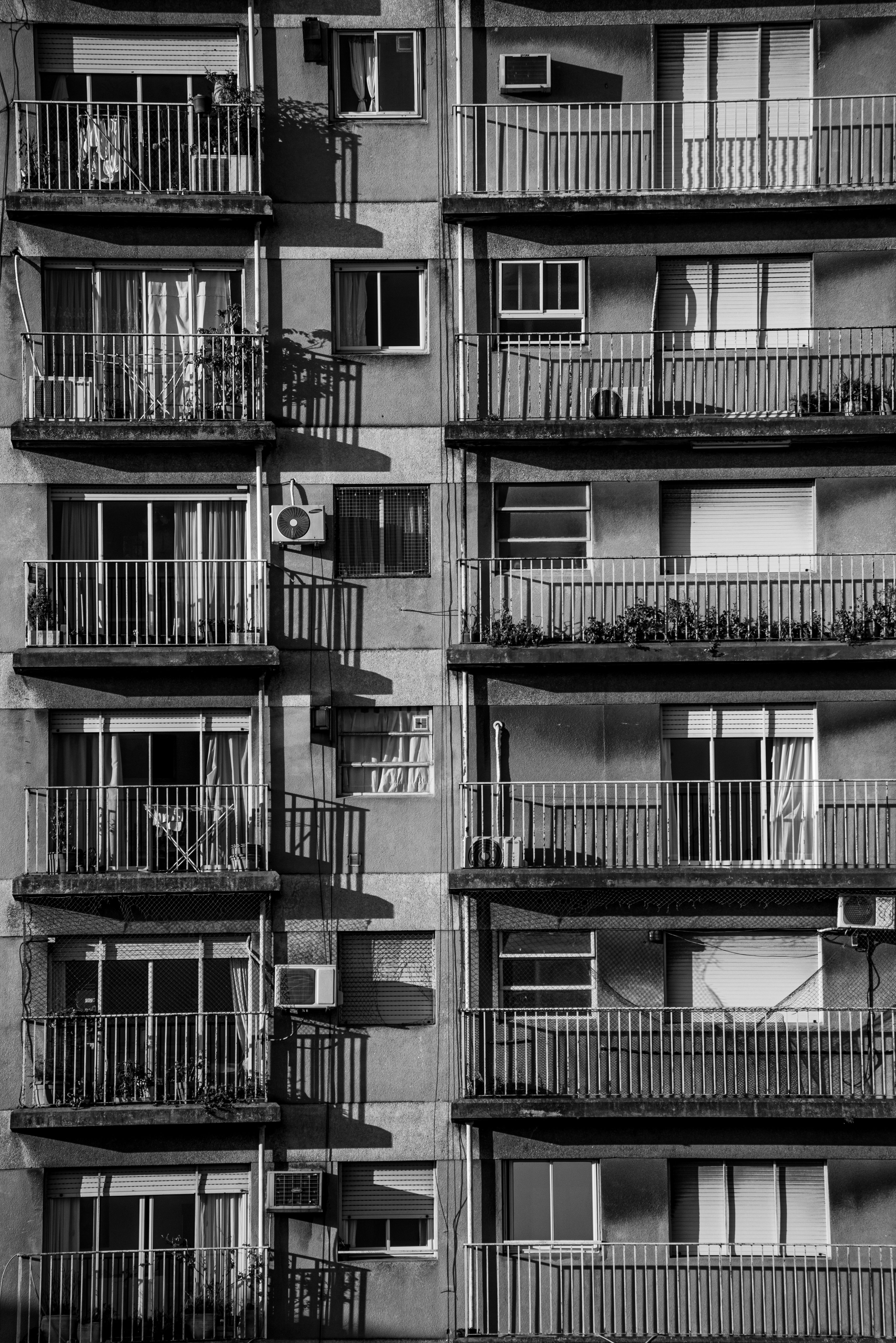 Grayscale Photo Of Building · Free Stock Photo